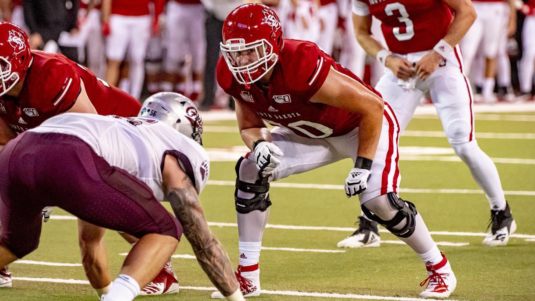 4 South Dakota offensive linemen return for 2022 football season