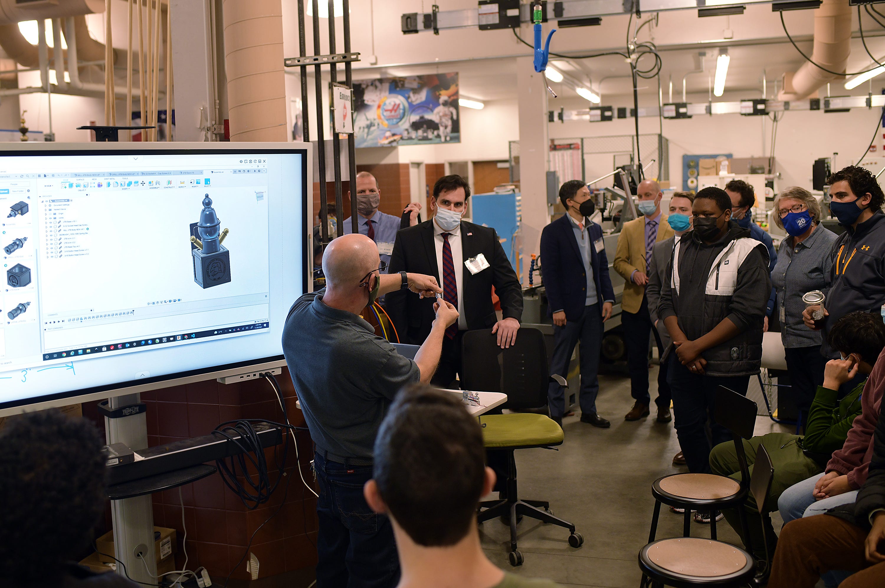 Worcester Technical High School showcases vocational ed program