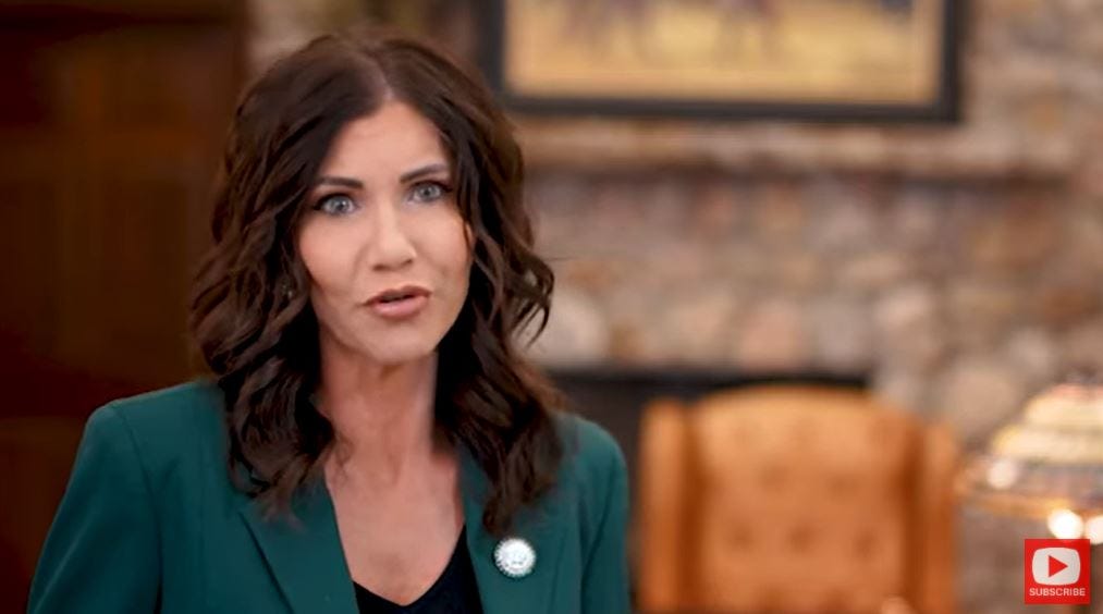 South Dakota Gov. Kristi Noem is on her 5th chief of staff since 2019