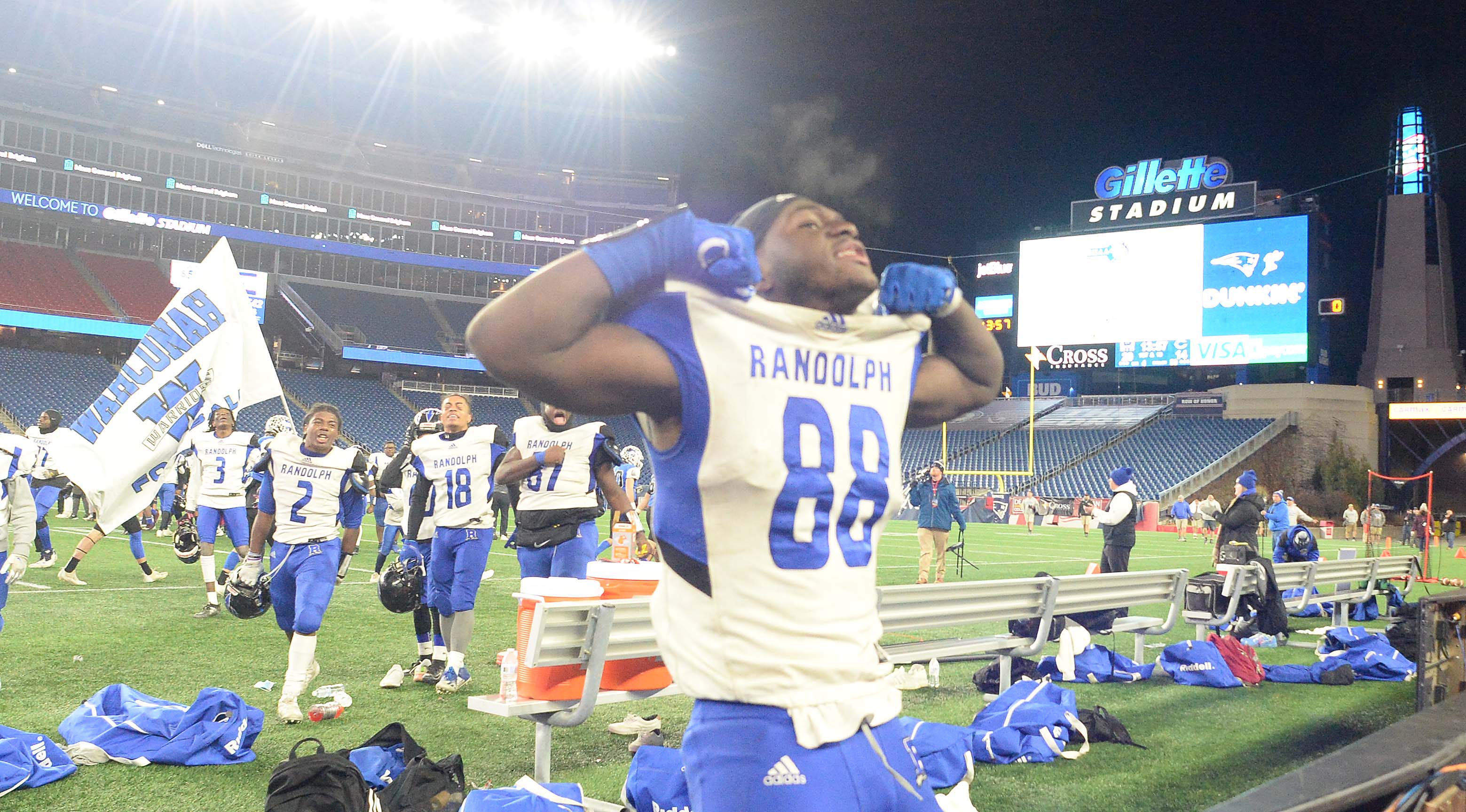 Randolph High football makes history, wins first Super Bowl title