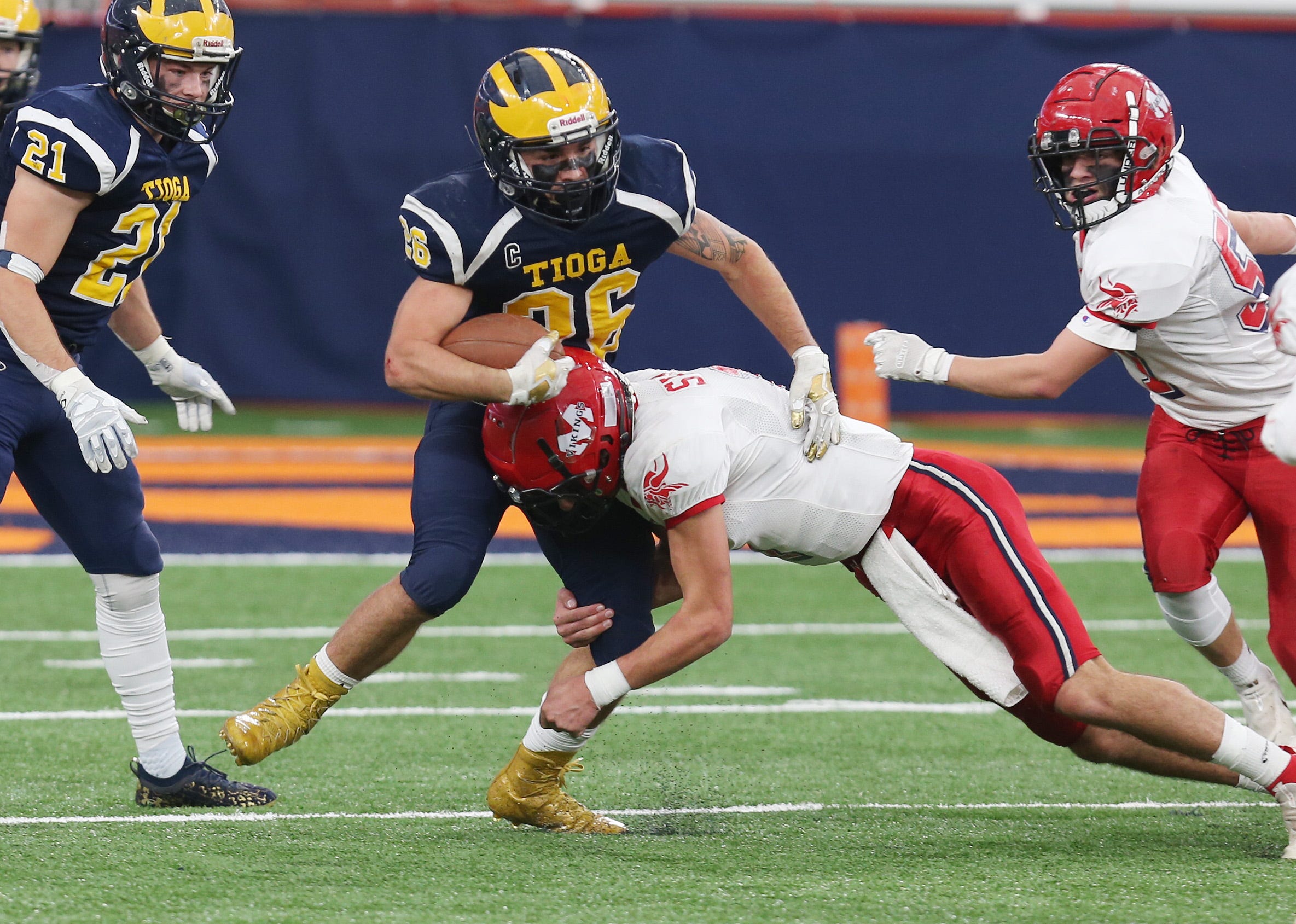 Tioga Central football wins Class D state title, closes perfect season