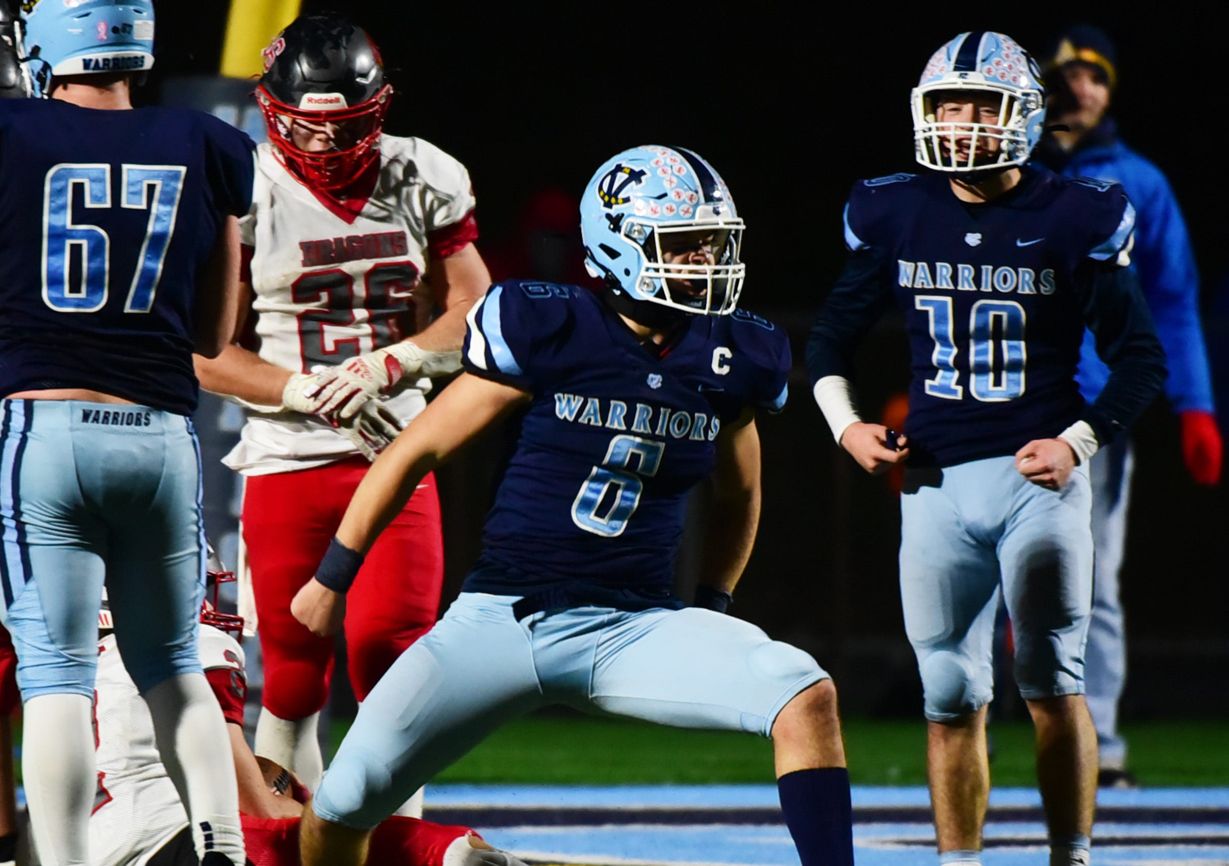 Thinking big picture: All-State linebacker Matt Merritt retires from ...
