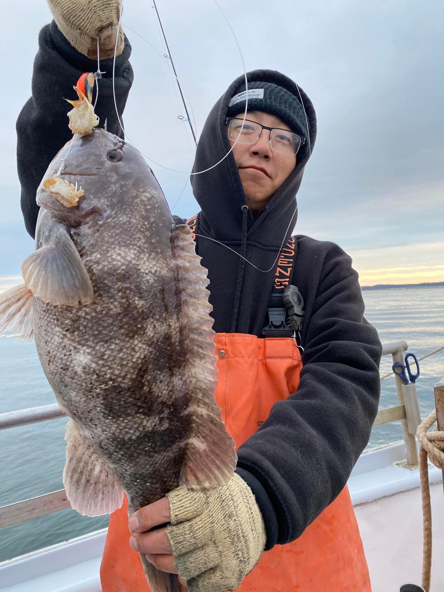 NJ fishing: fall striped bass run winding down, blackfish biting