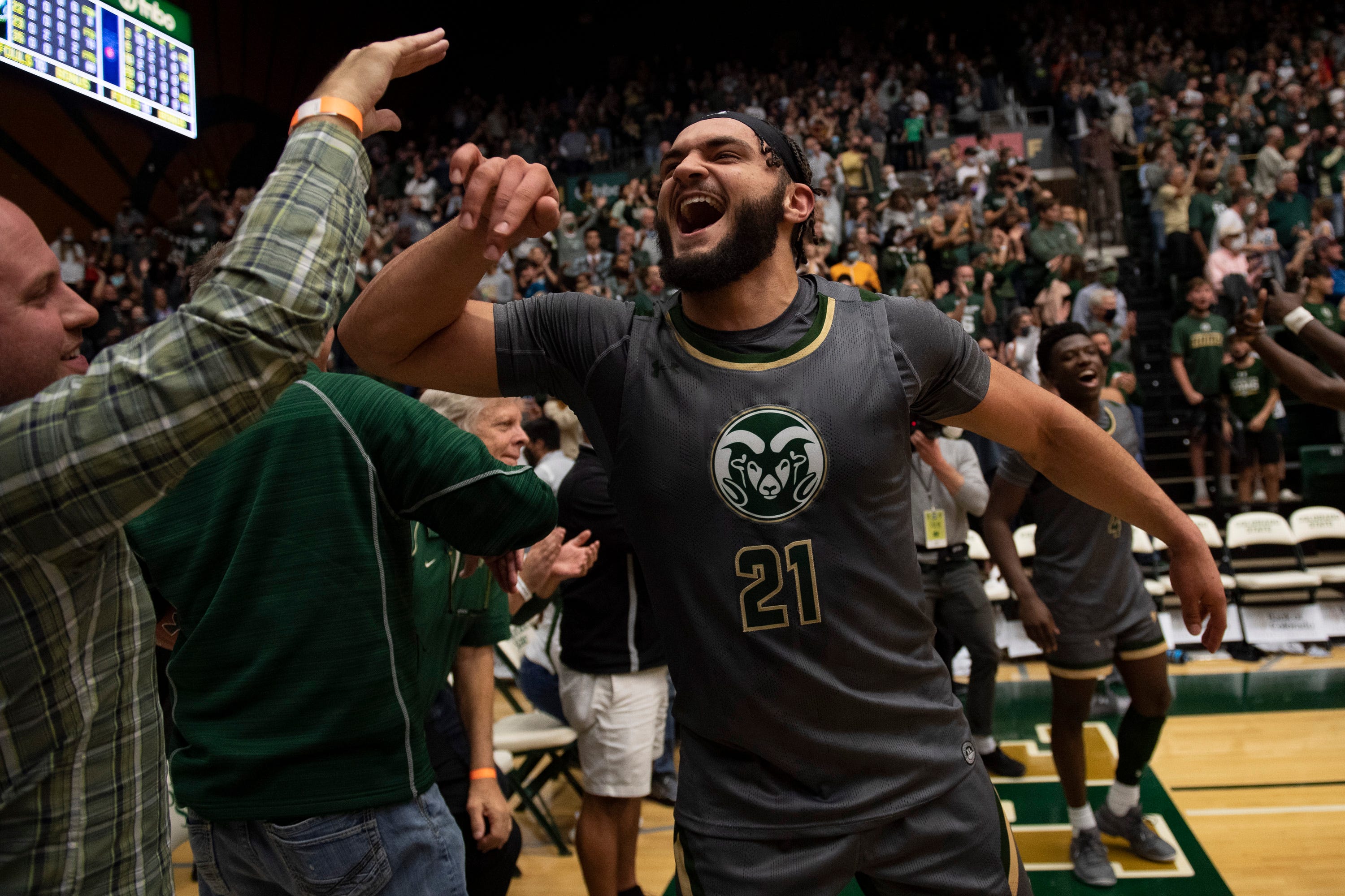 David Roddy embraces role as a star attraction of CSU basketball team