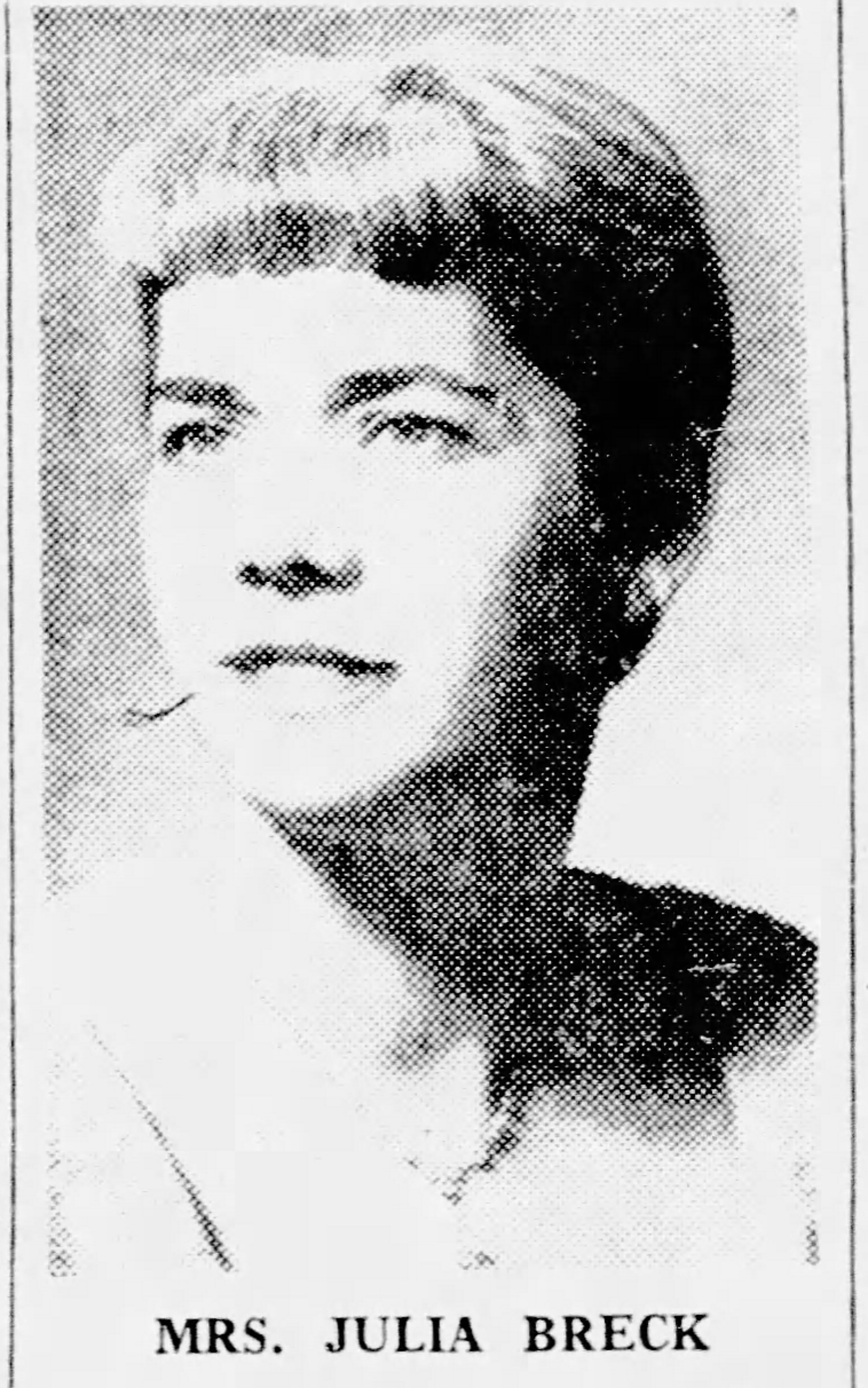 Julia Breck, El Paso's first woman candidate for mayor: Trish Long