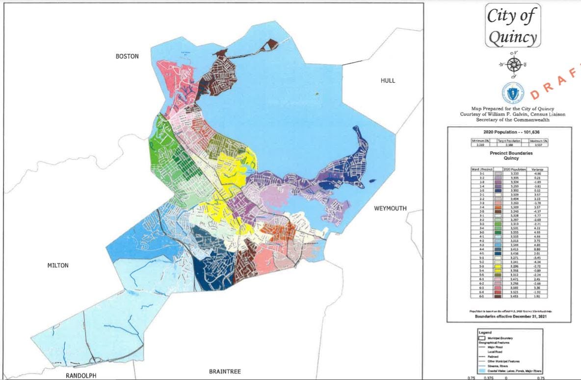 Quincy council votes on new precinct maps, city auditor position