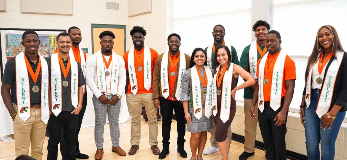 FAMU Athletics honors graduating students for academic, sports achievements