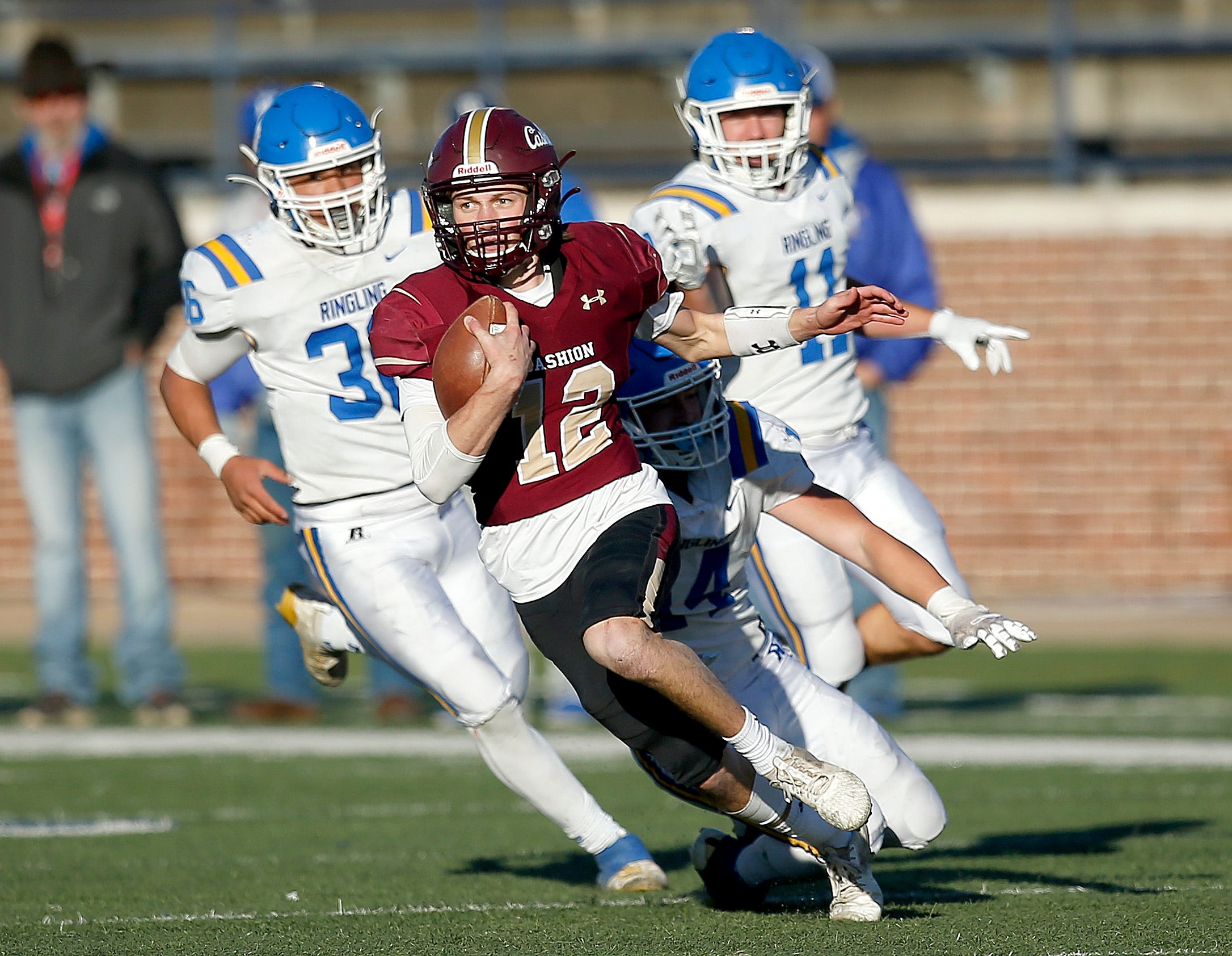 Oklahoma HS football: Cashion's Ben Harman wins top District A-3 award