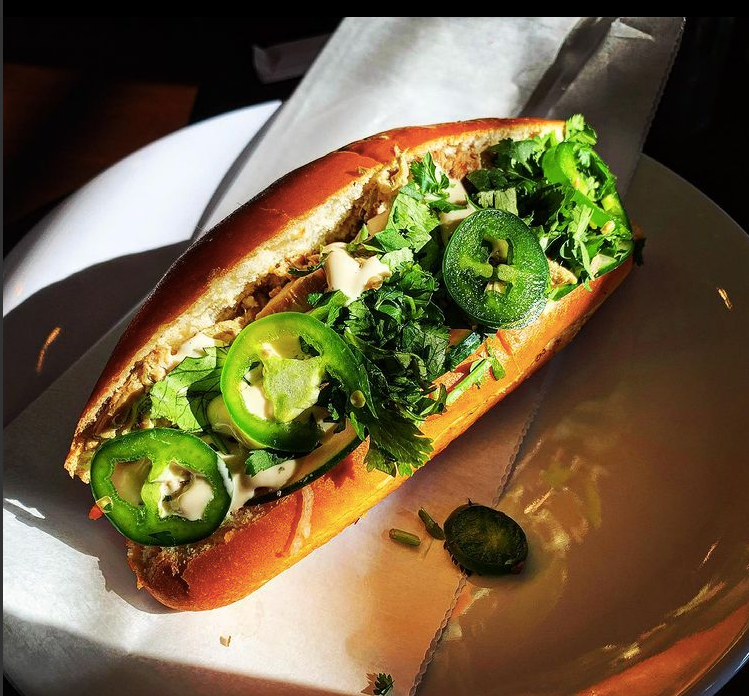 Dope! Asian Street Fare's chicken banh mi is the dish of the week