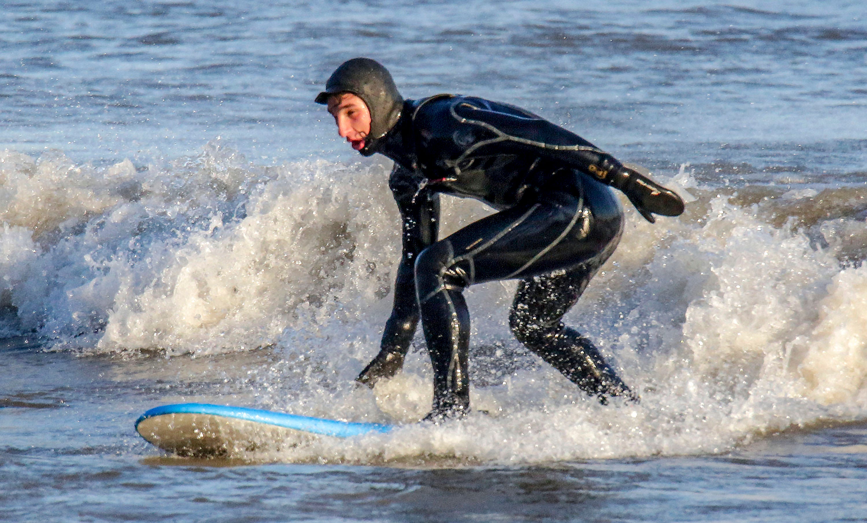 Sheboygan known as the Malibu of the Midwest for Lake Michigan surfing