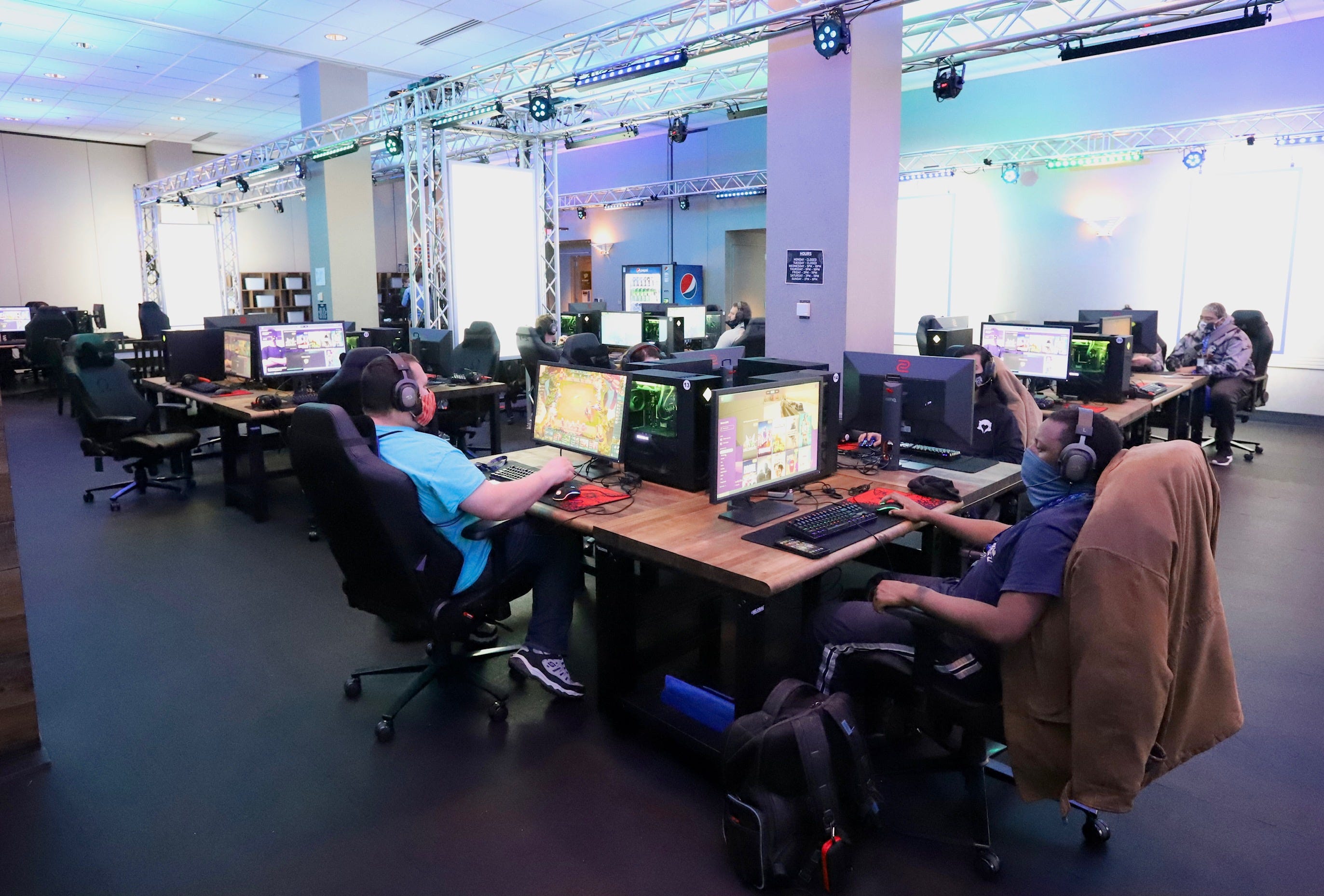 South Bend gaming convention Bendix Esports Arena Century Center