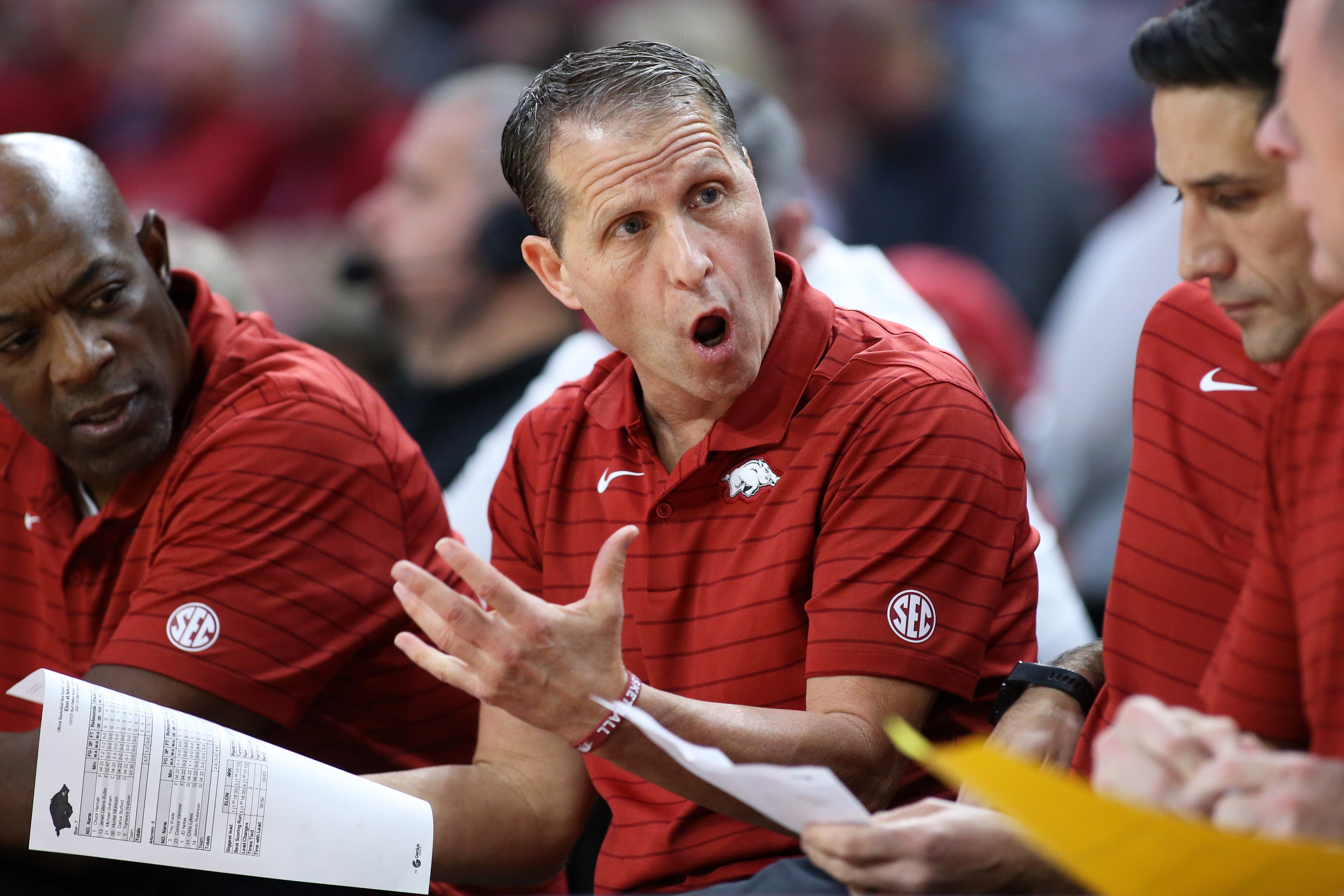 Eric Musselman using more data to set Arkansas basketball rotation