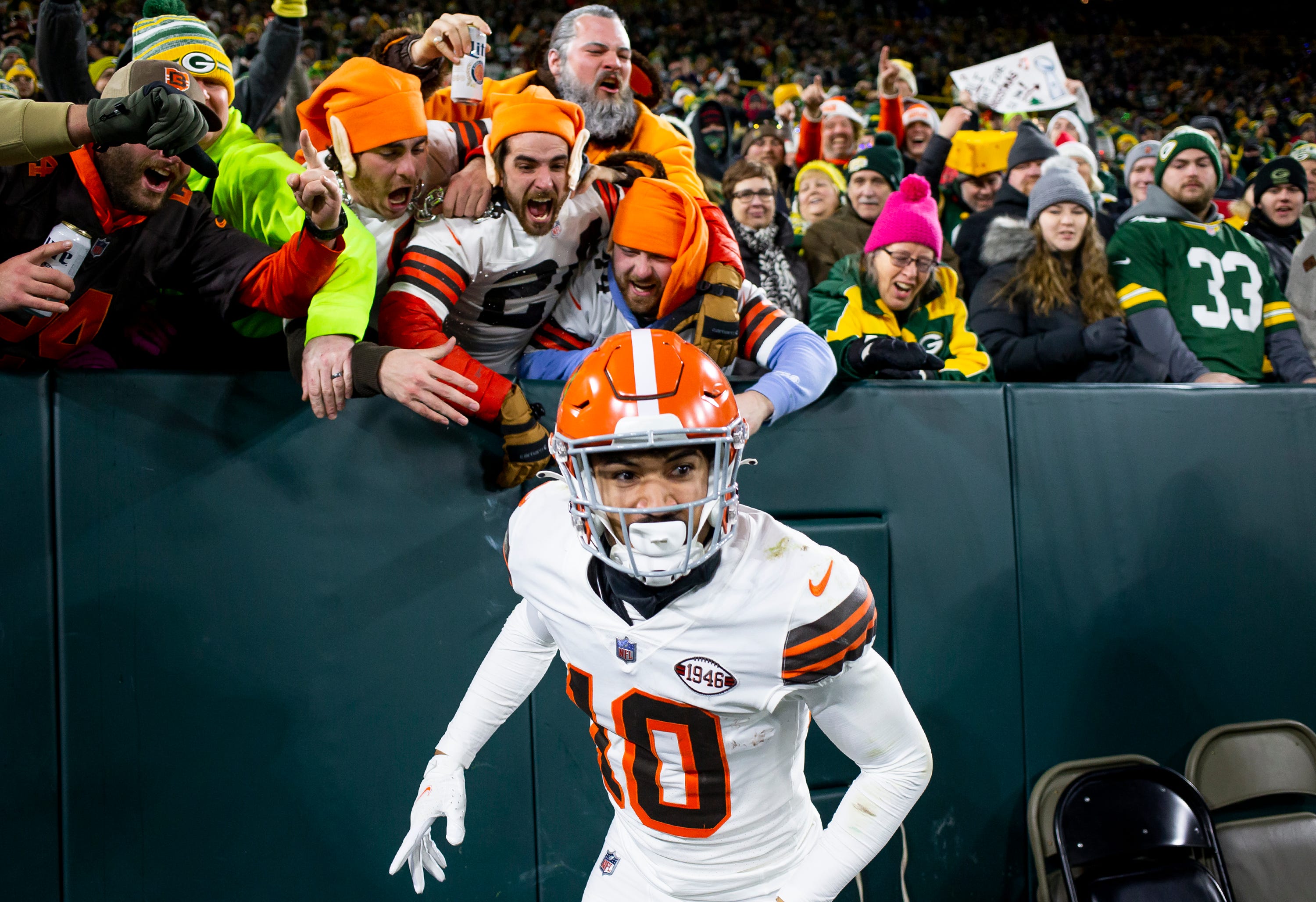 Cleveland Browns WR Anthony Schwartz learned from season-defining INT