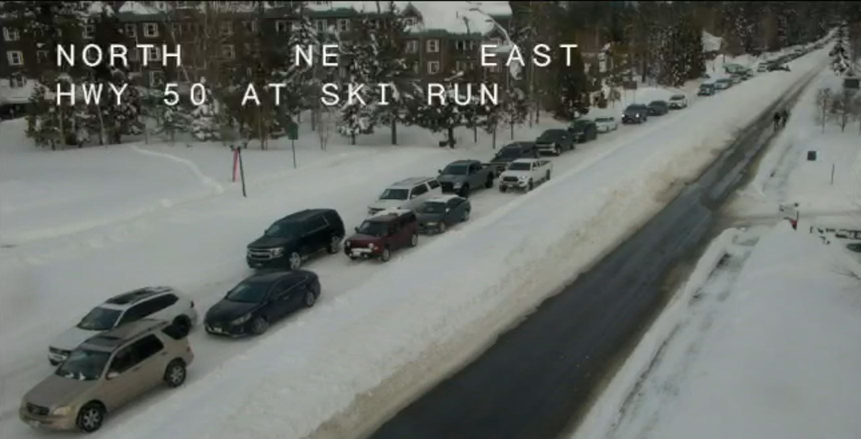Heavy Northern Nevada traffic; some roads open up after snow storm