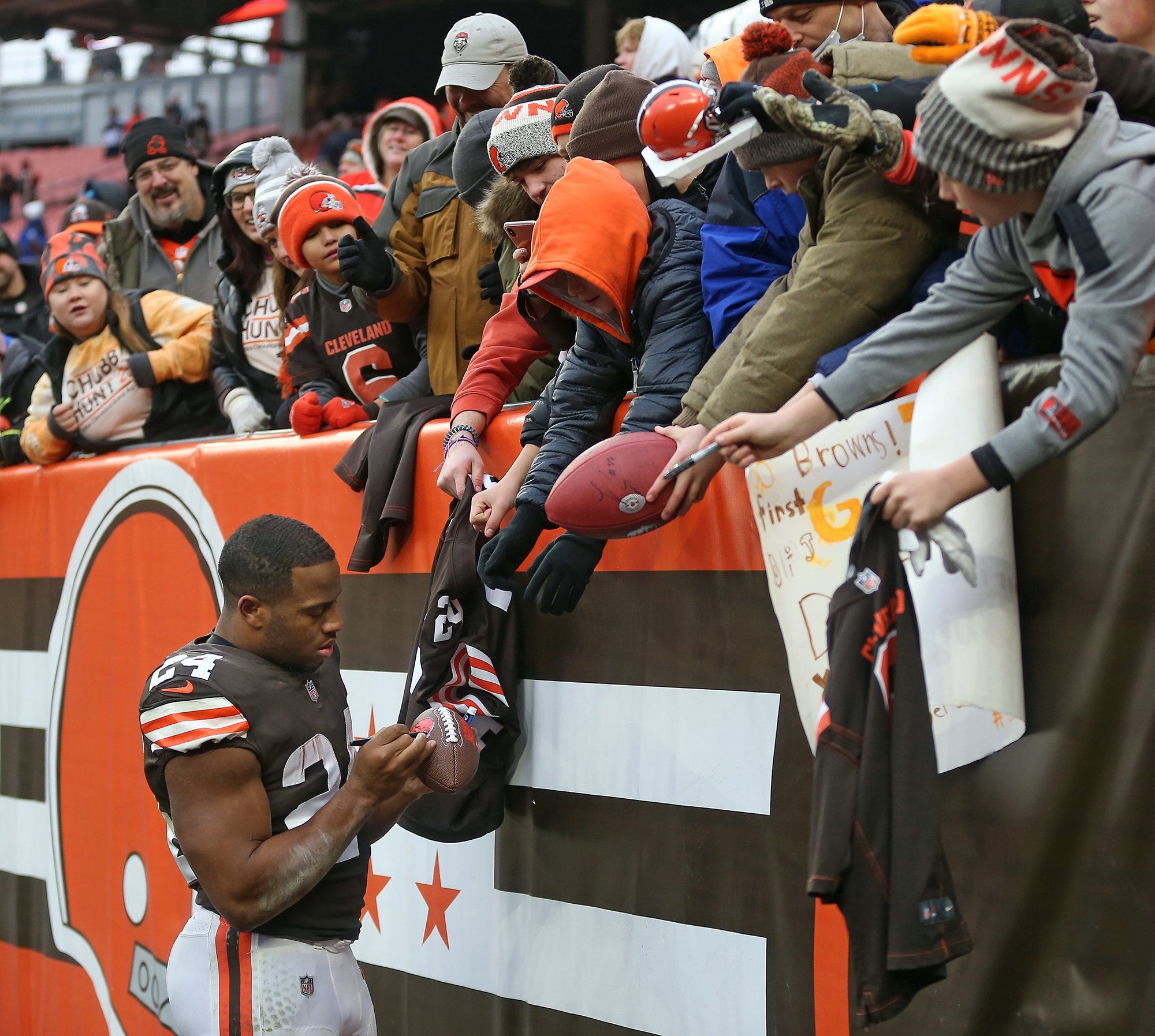 Browns star Nick Chubb's high school training key to success