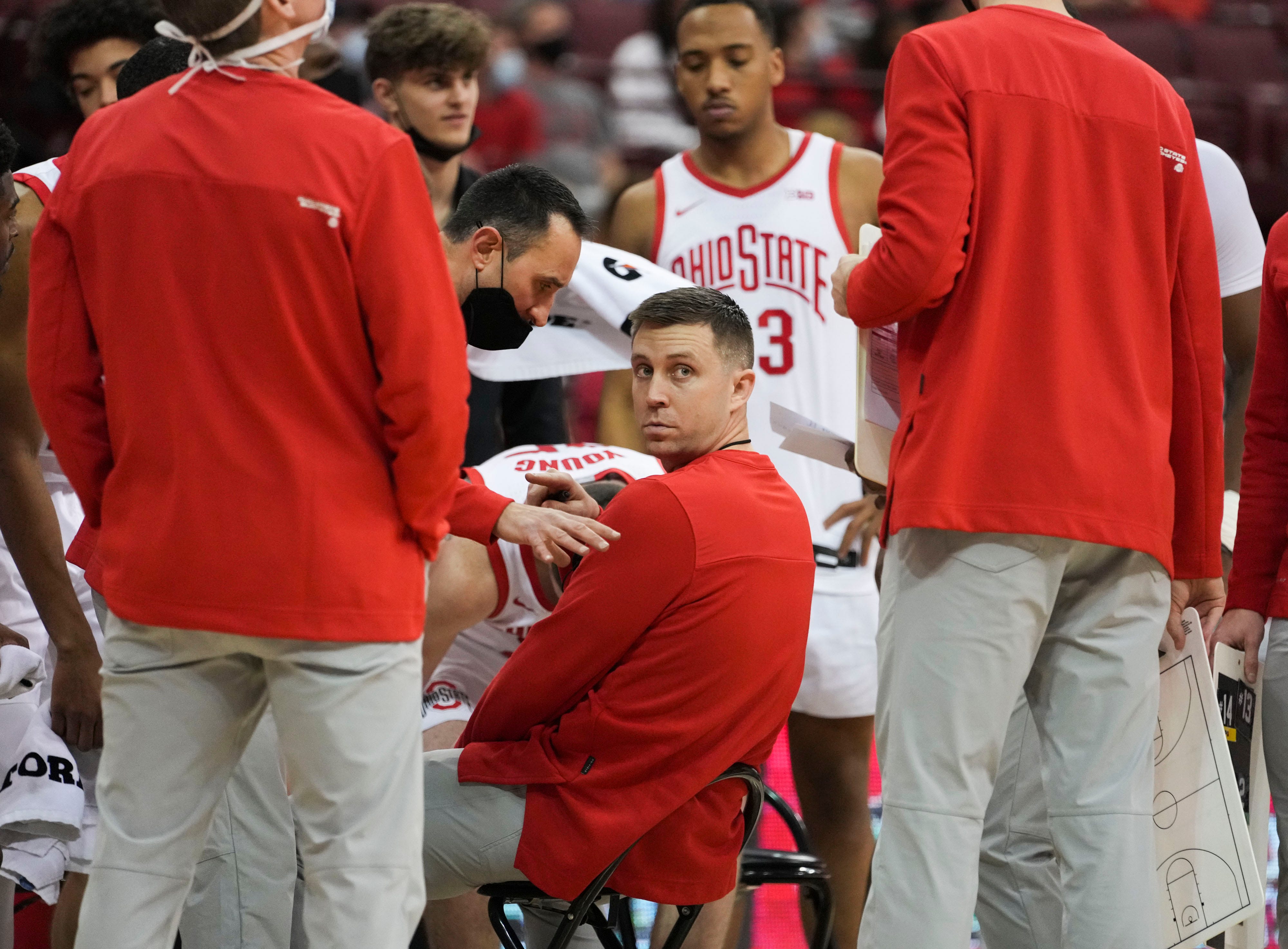 Ohio State basketball: Jake Diebler acting head coach debut a win