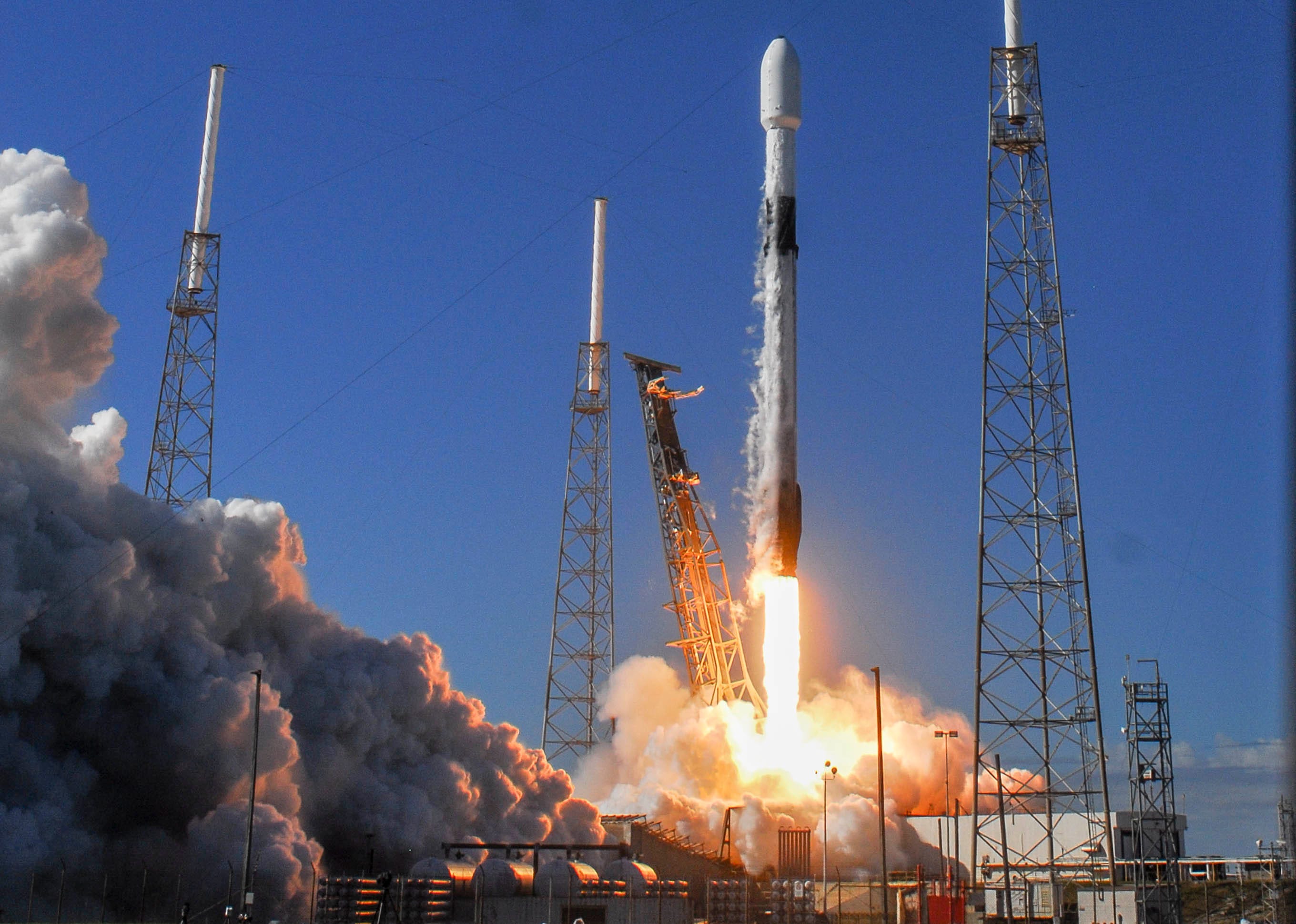 Trajectory Of A Space Rocket