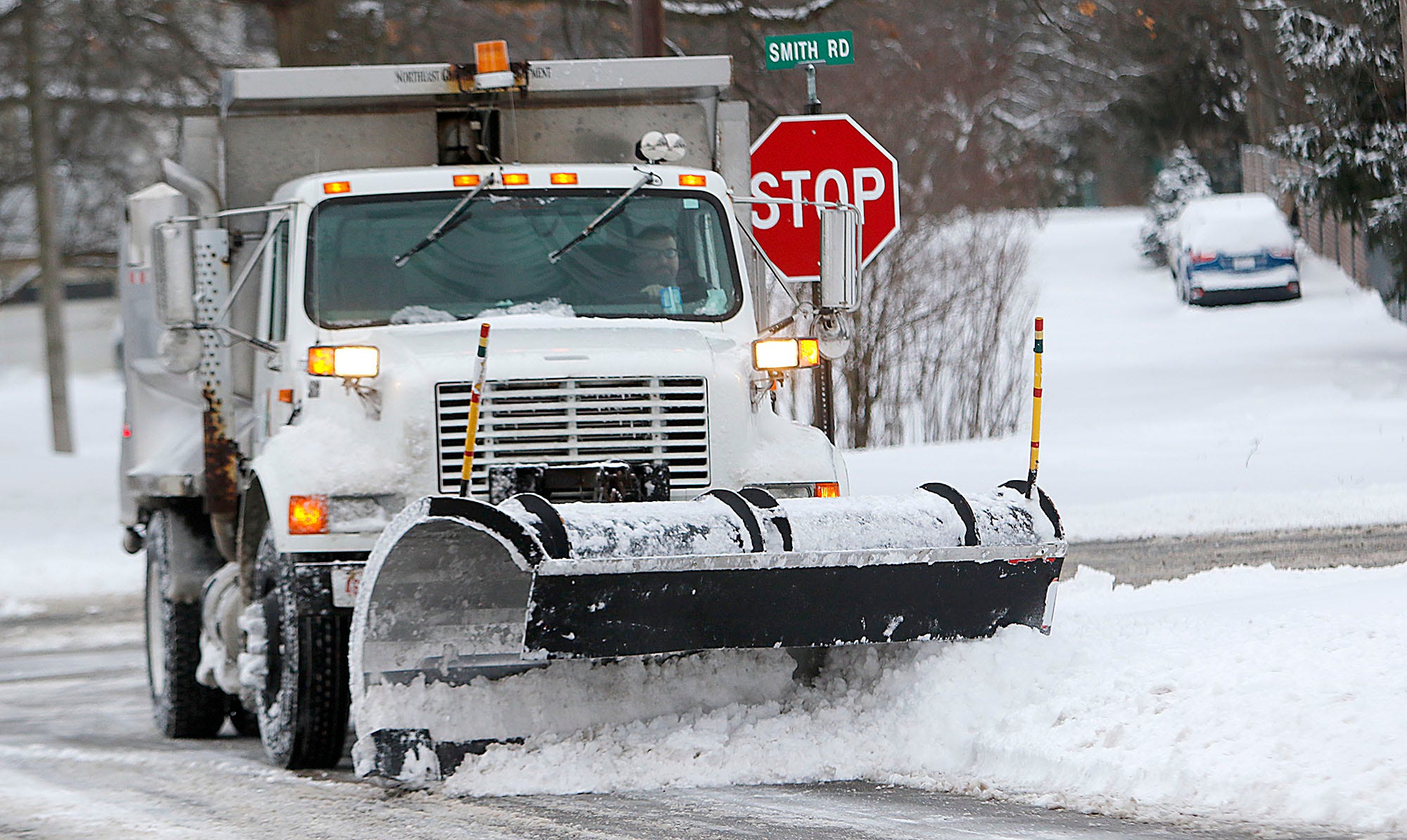 Winter weather returns as counties receive up to 14 inches of snow