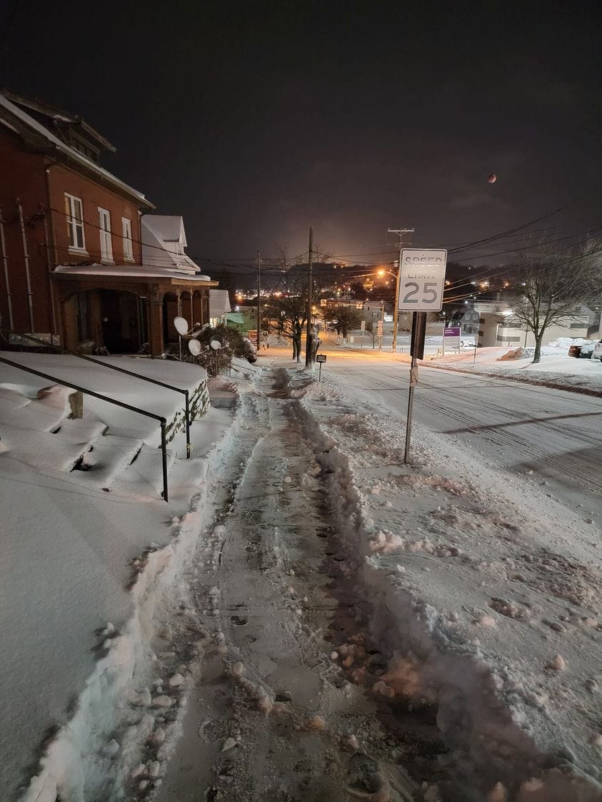 How much snow will Somerset County get this weekend