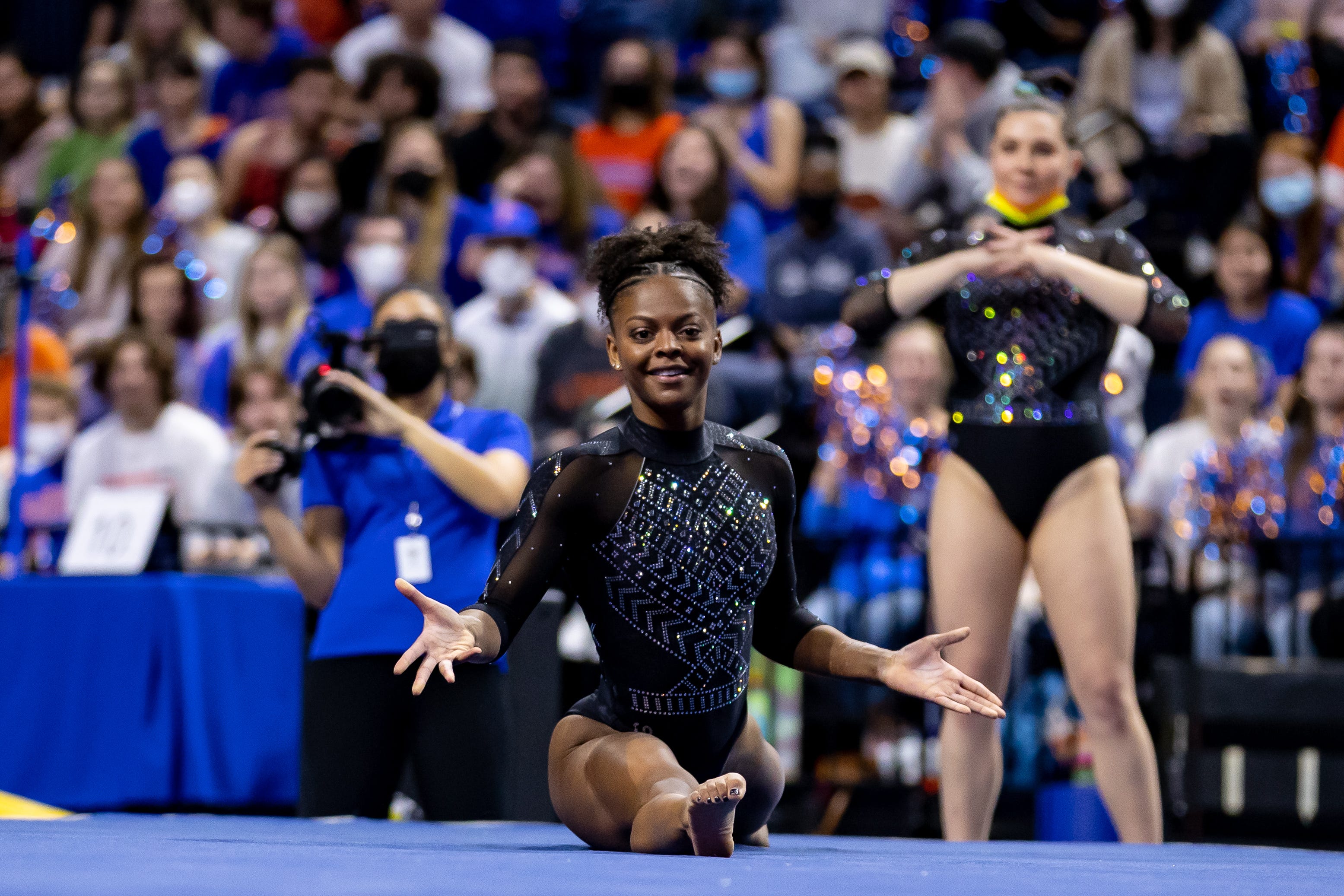 Trinity Thomas leads UF gymnastics to NCAA regional final with two 10.0s