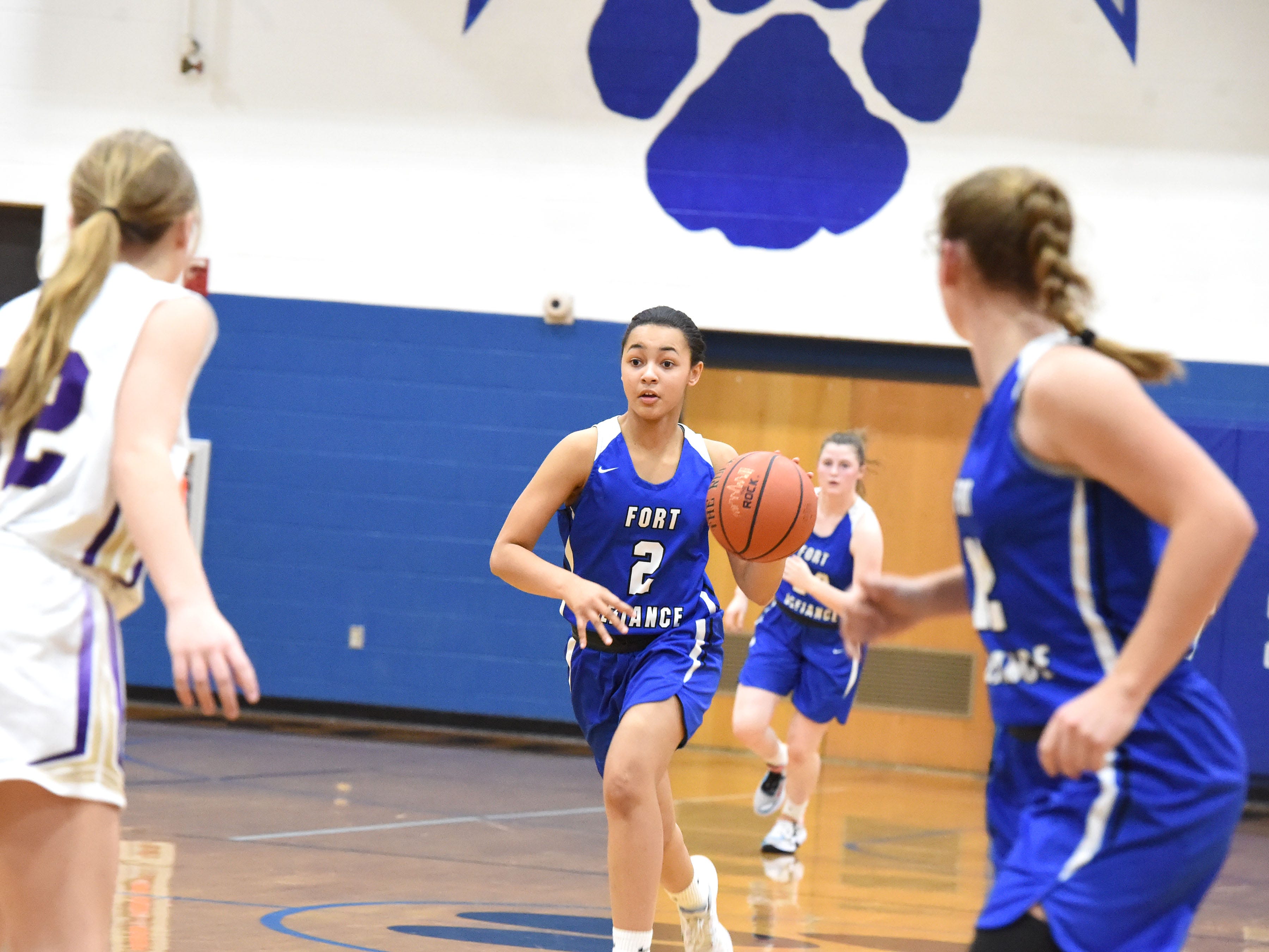 Fort Defiance's Ransome breaks school's all-time girls basketball ...