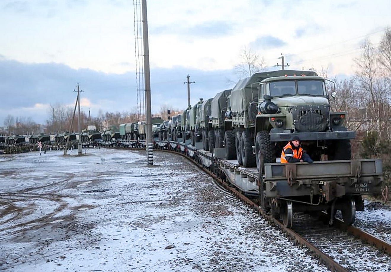 Russian Troops Buildup At Ukrainian Border Despite Draw Down Claims