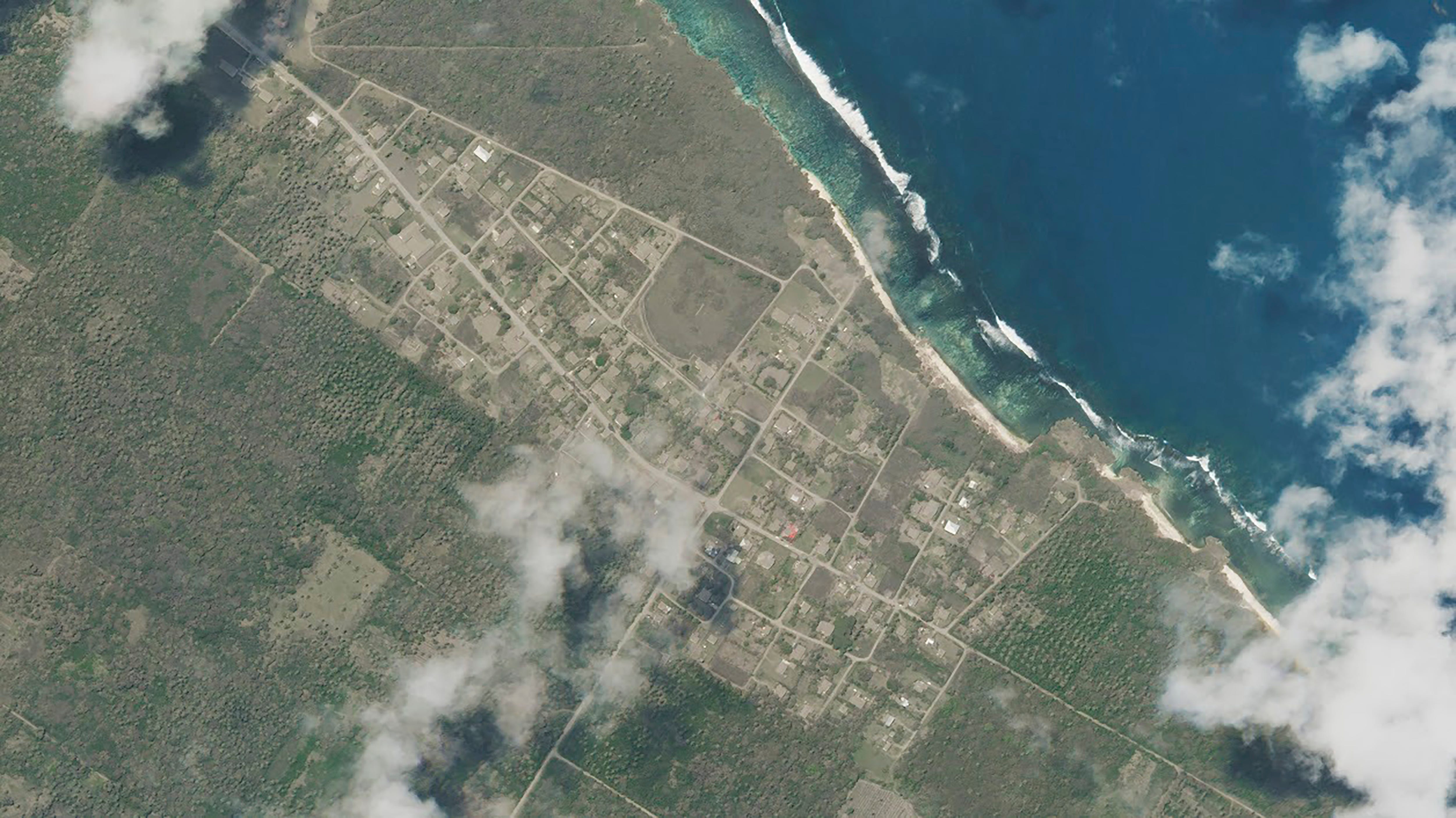 Tonga before and after volcano eruption: Satellite images show damage
