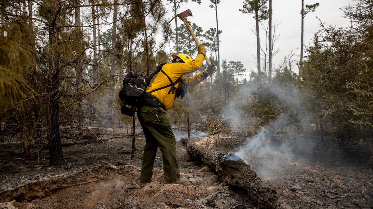 Fire in Bastrop, TX: Smoke seen as wildfire burns in Texas