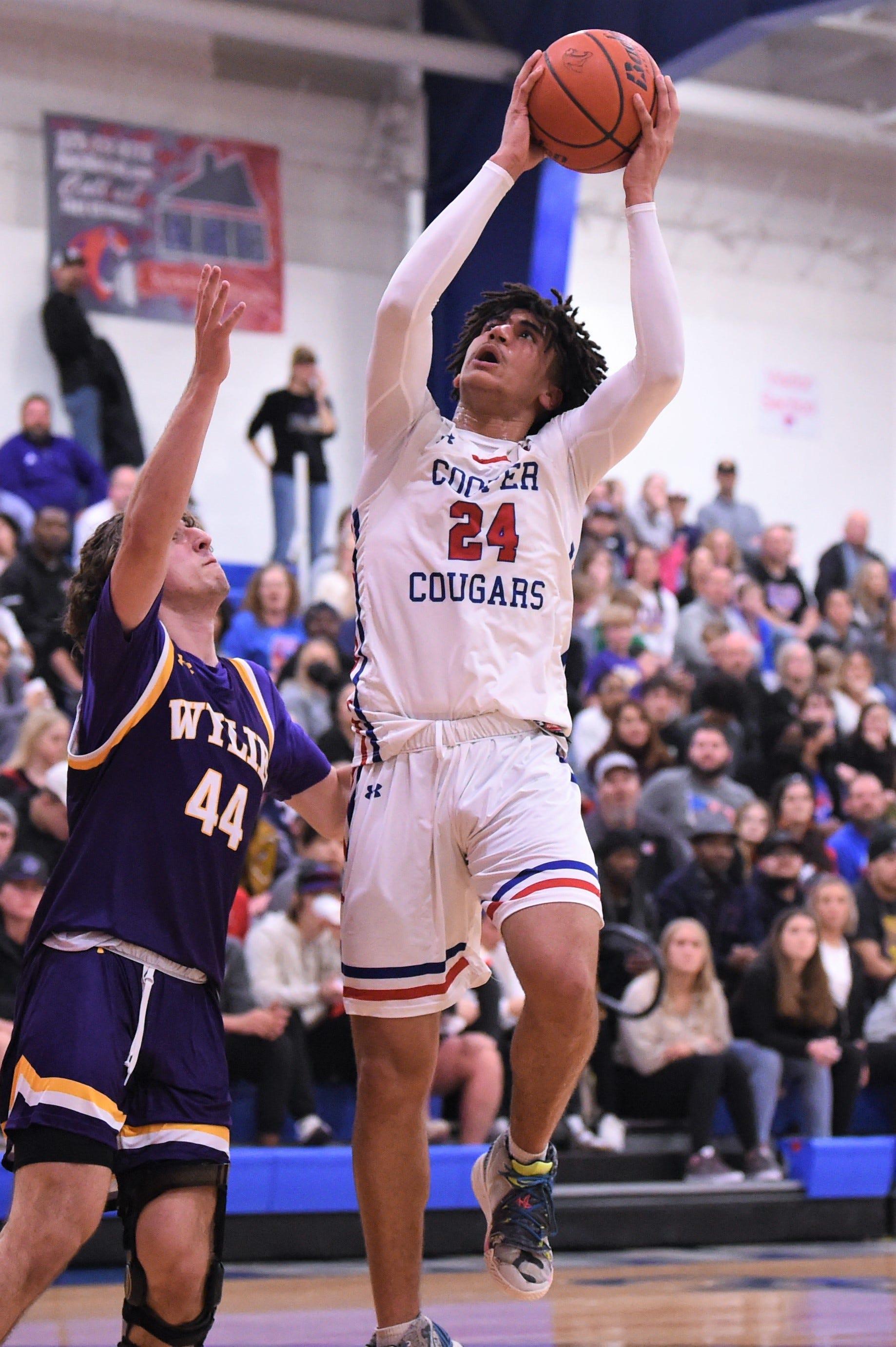 Emphatic slam finishes off Cooper boys basketball's win against Wylie