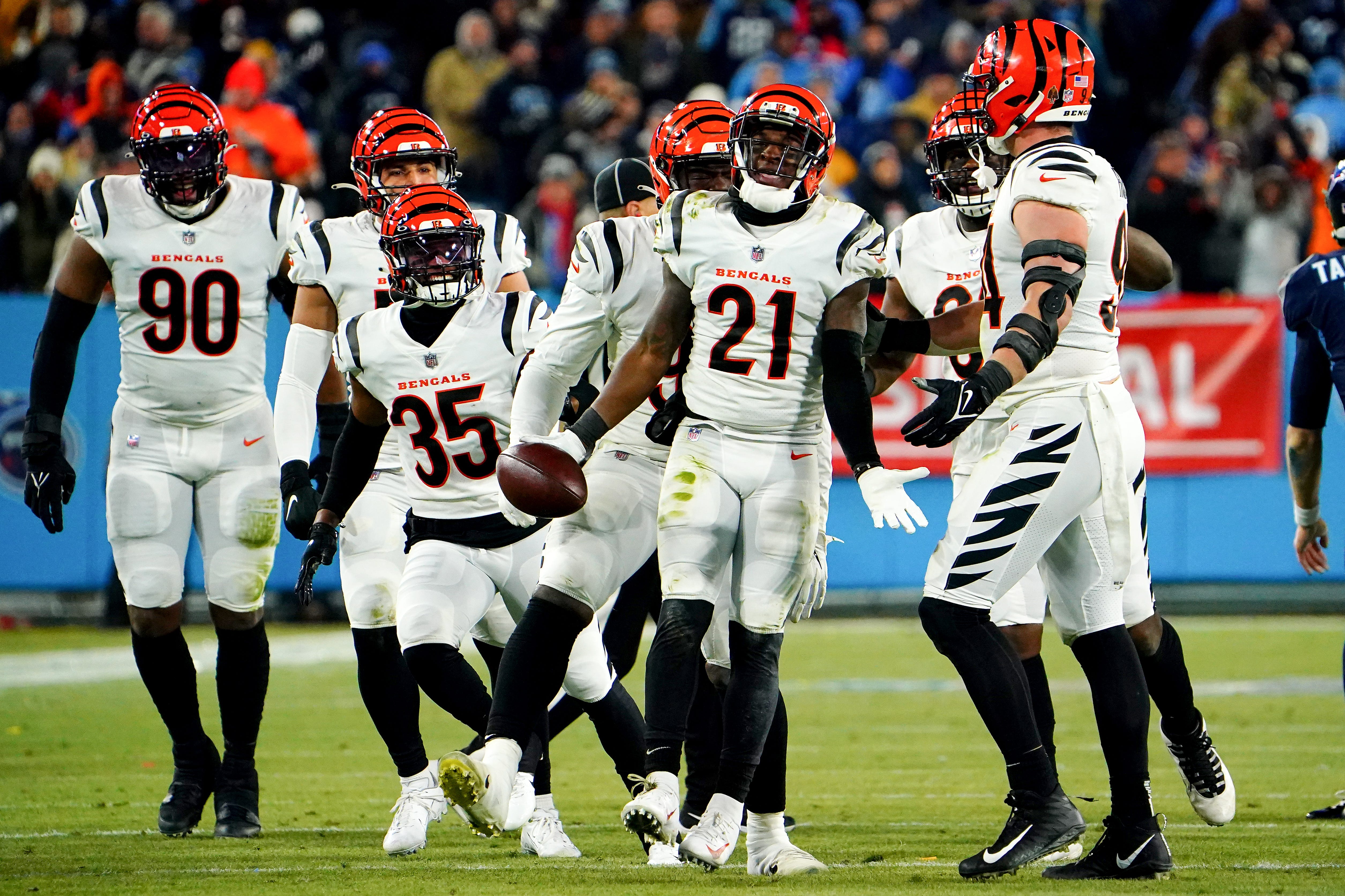 Bengals starters on defense in AFC Championship game