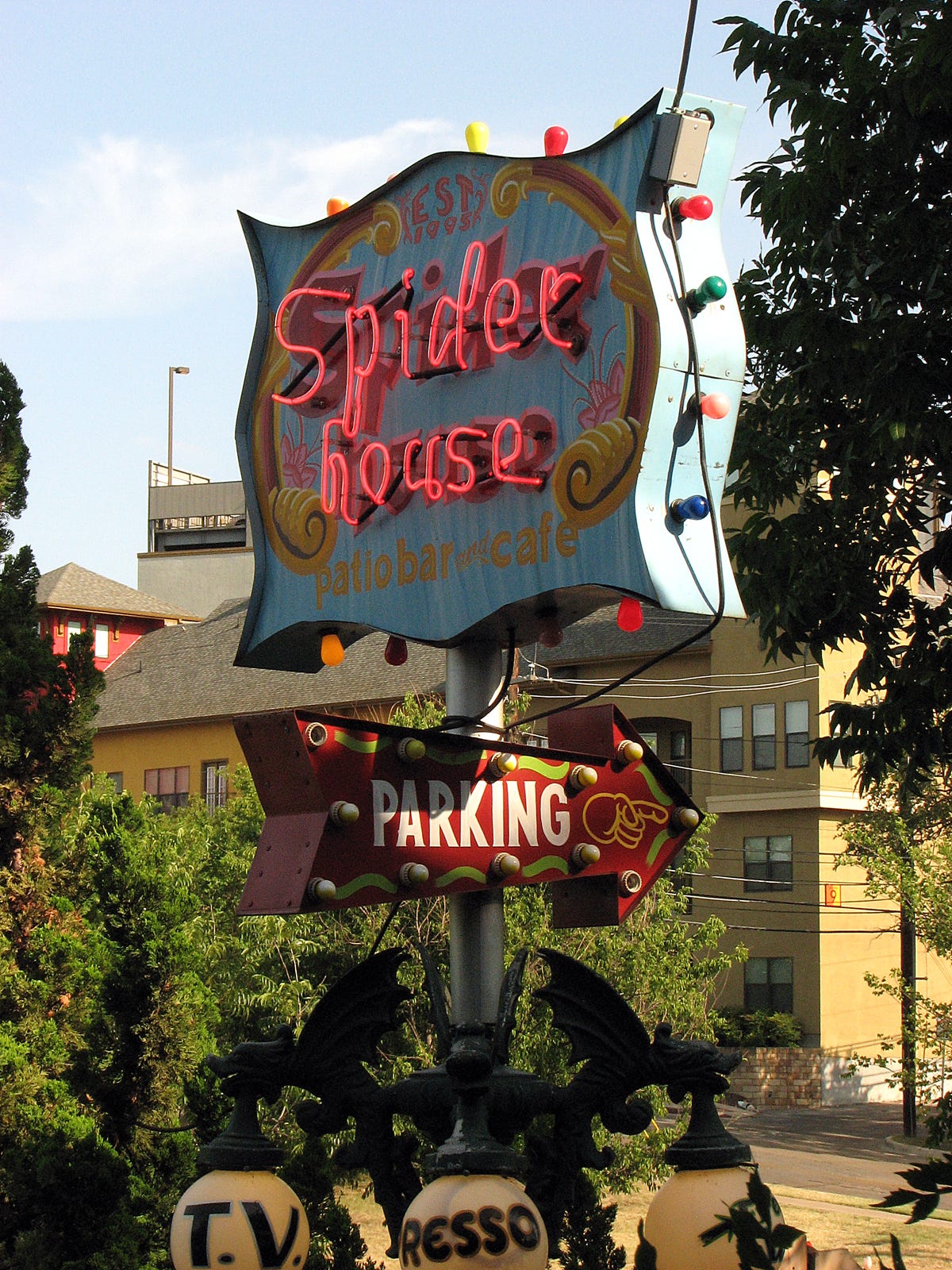What happened to Spider House Cafe in Austin near UT?