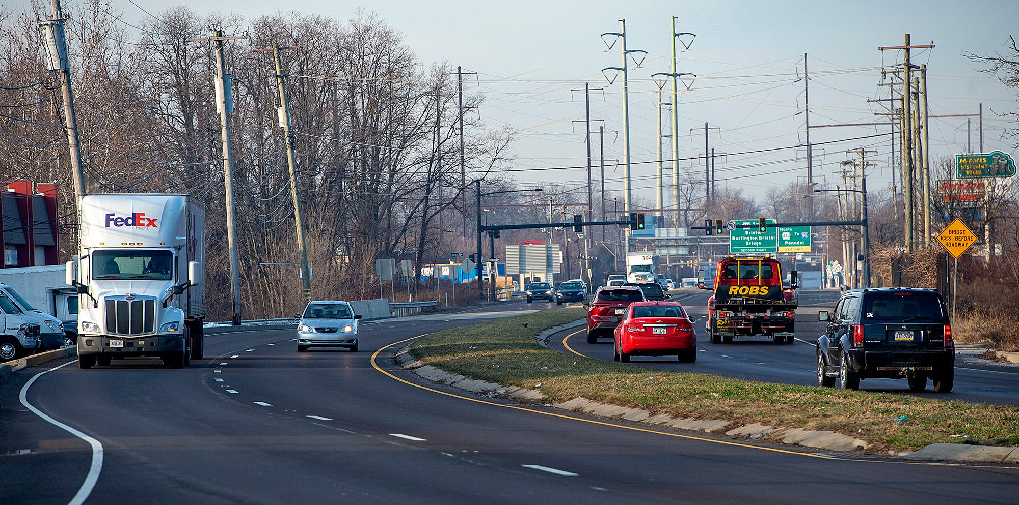 With crashes on the rise on Route 13 in Bristol, PennDOT plans safety ...