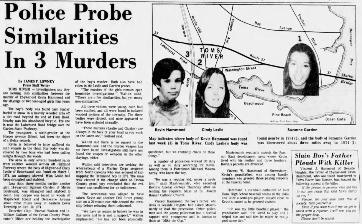 Cold Case NJ: Toms River murders remain unsolved after 48 years