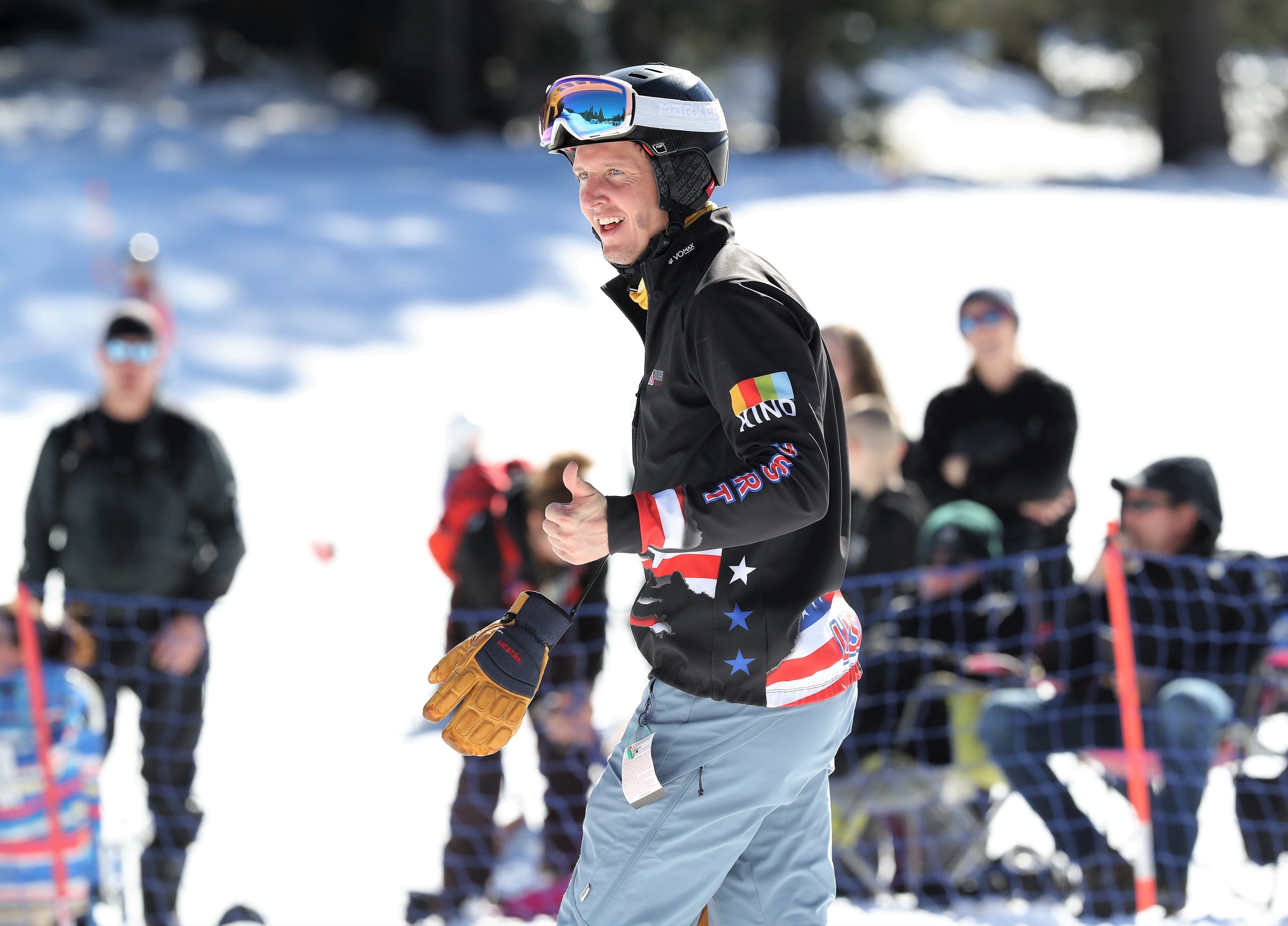Robby Burns of Mount Shasta ready for 2022 Olympic snowboarding races