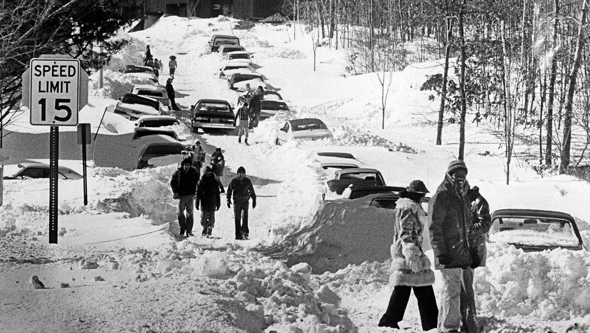 Blizzard of ’78 brought New England and South Shore to its knees