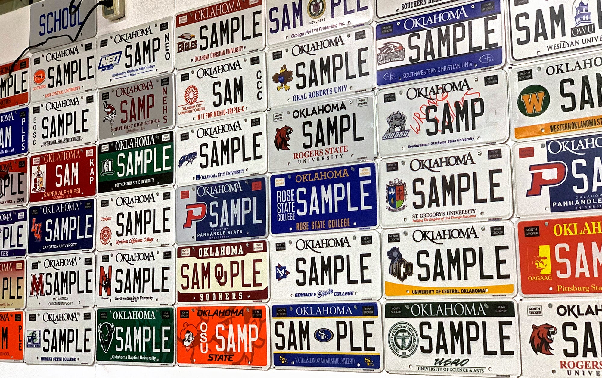 'In God We Trust' is Oklahoma's most popular special license plate