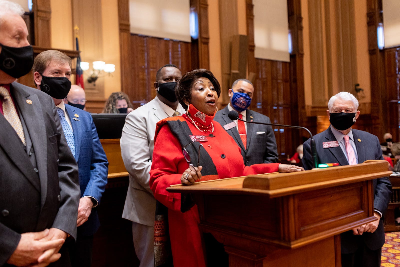 Edna Jackson is running for House District 165 again this year