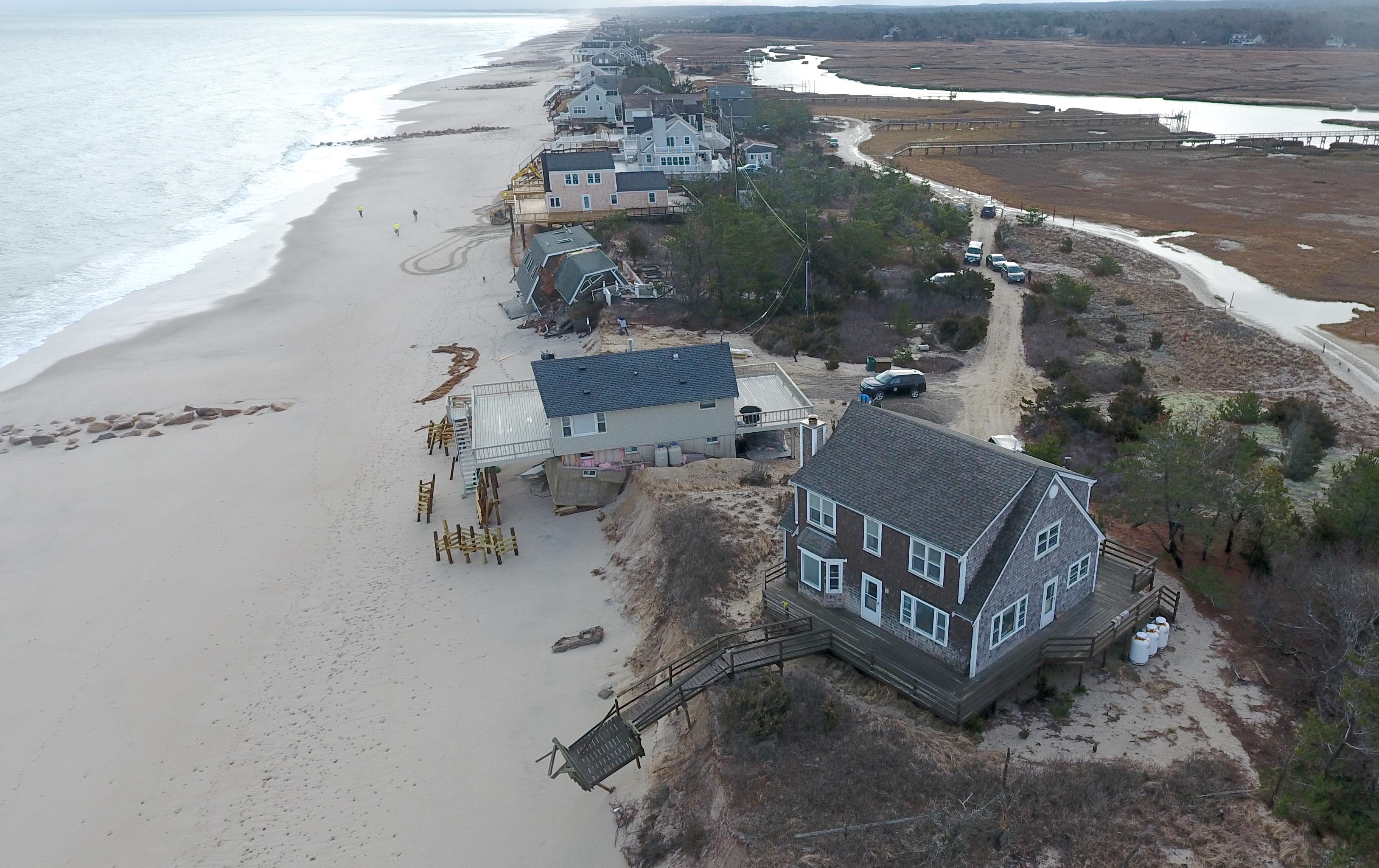 For Cape Codders, sea level rise ramps up storm damage potential