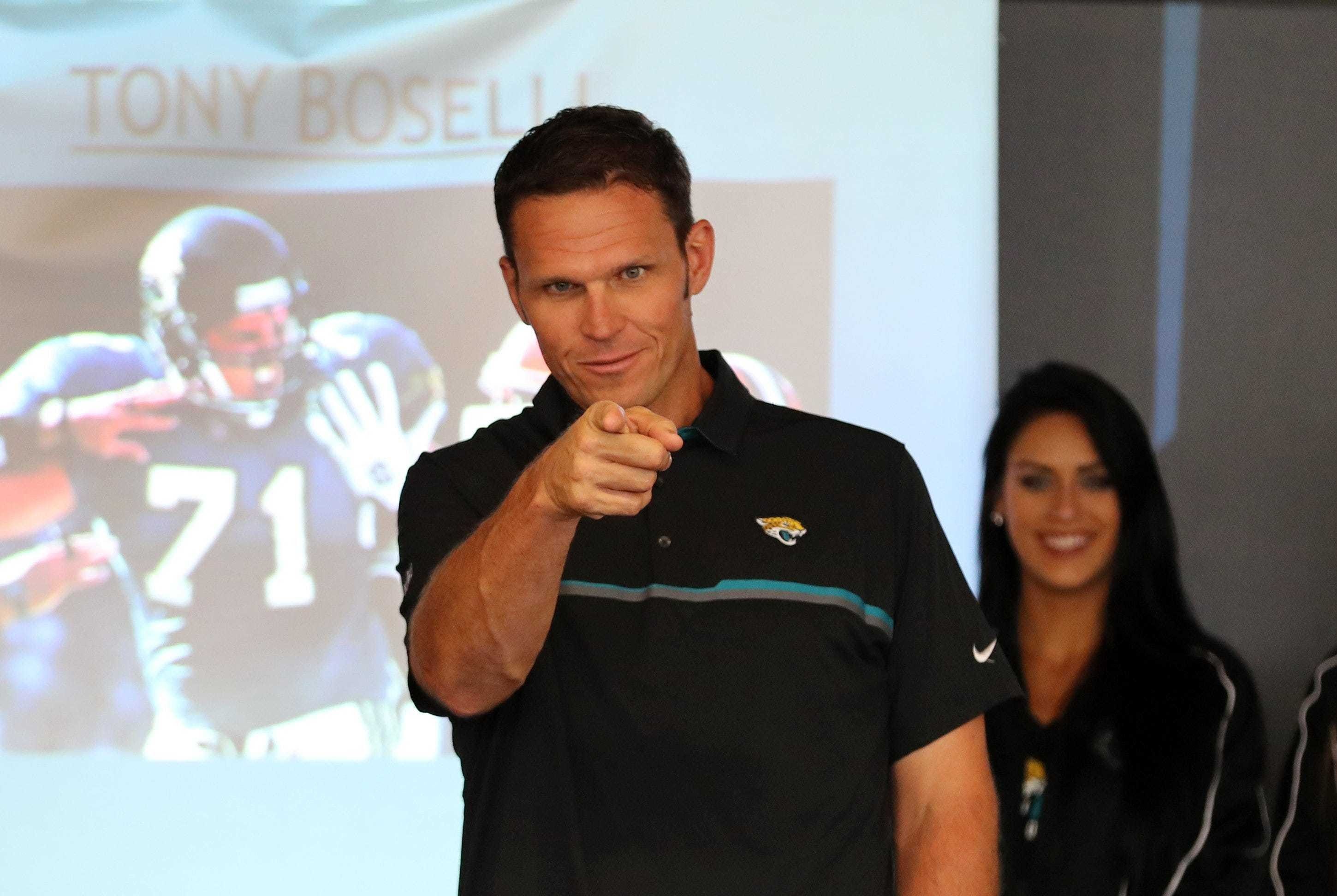 Tony Boselli into Pro Football Hall of Fame, was Jaguars' first draft pick