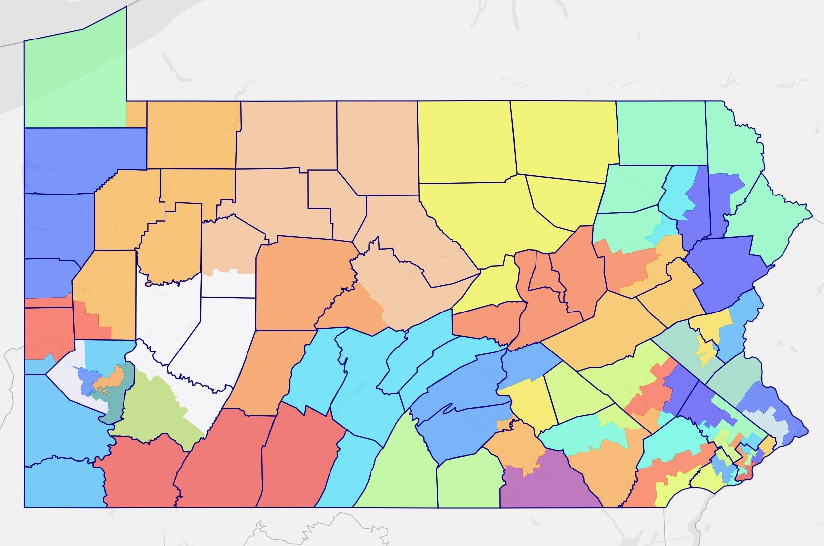 How the final Pa. state Senate map scores in various areas