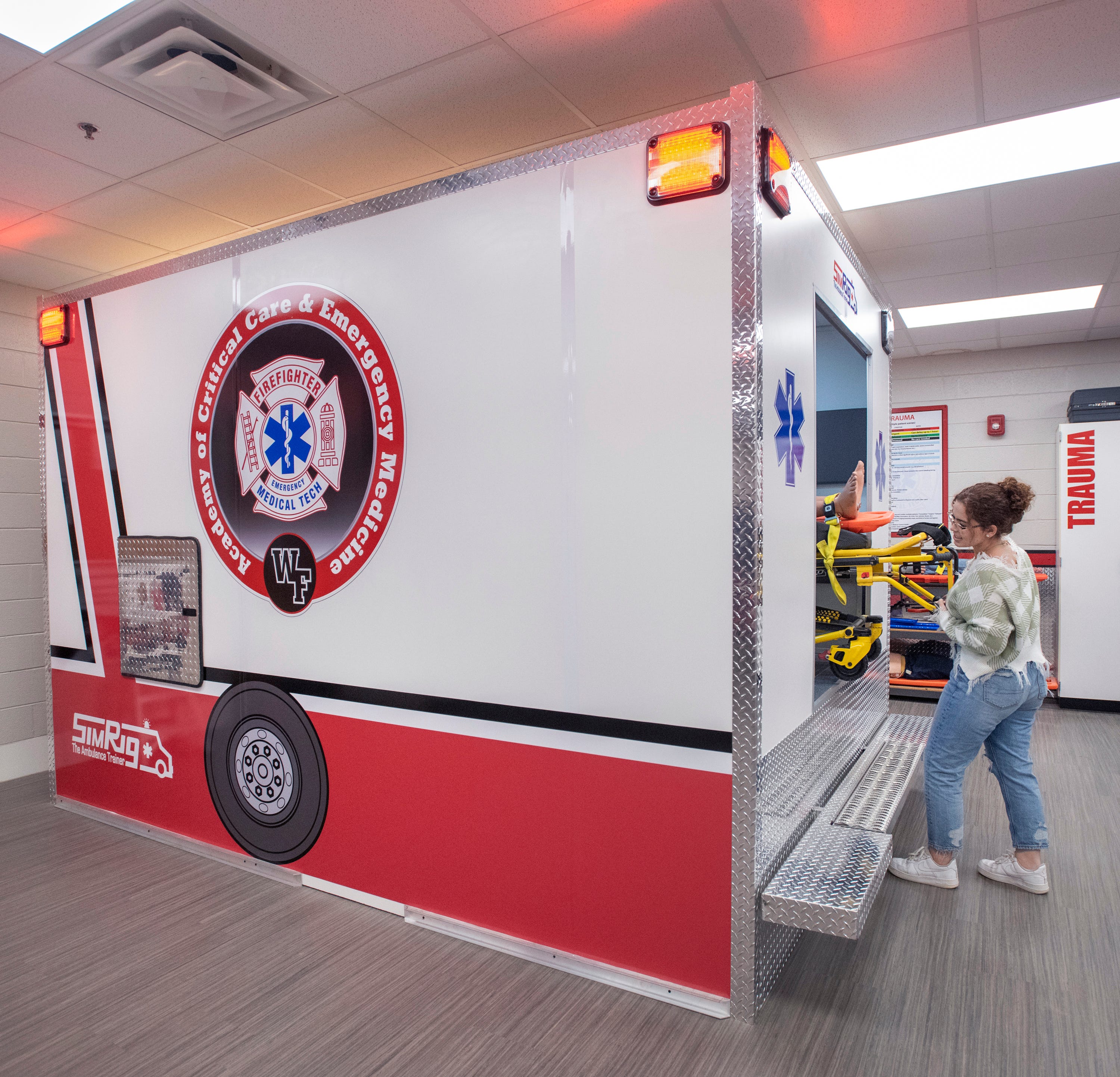 New ambulance simulators installed at Pensacola and West Florida High