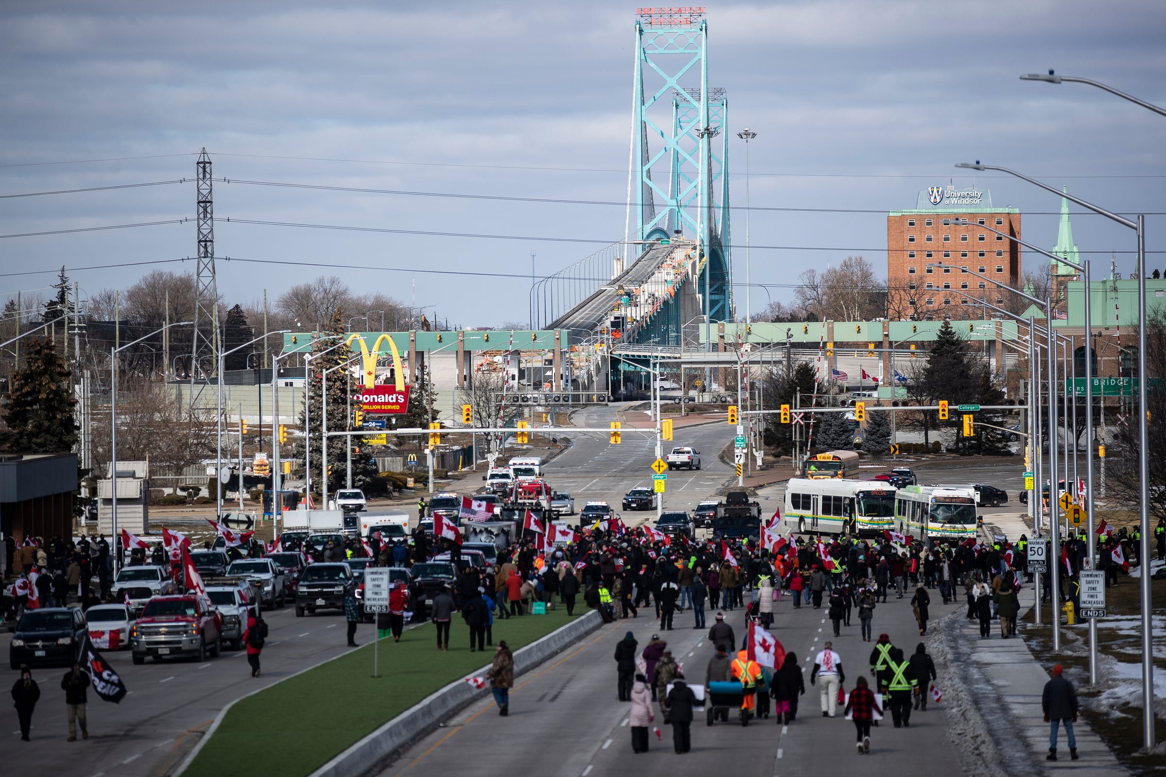 Ambassador Bridge protest to pinch car buyers' pocketbooks for some time