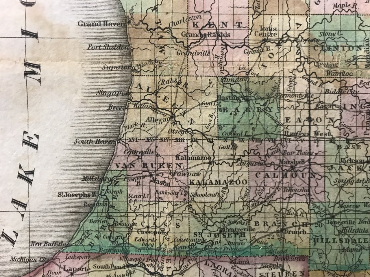 Lake Michigan 'ghost town' speculated to be buried beneath the dunes