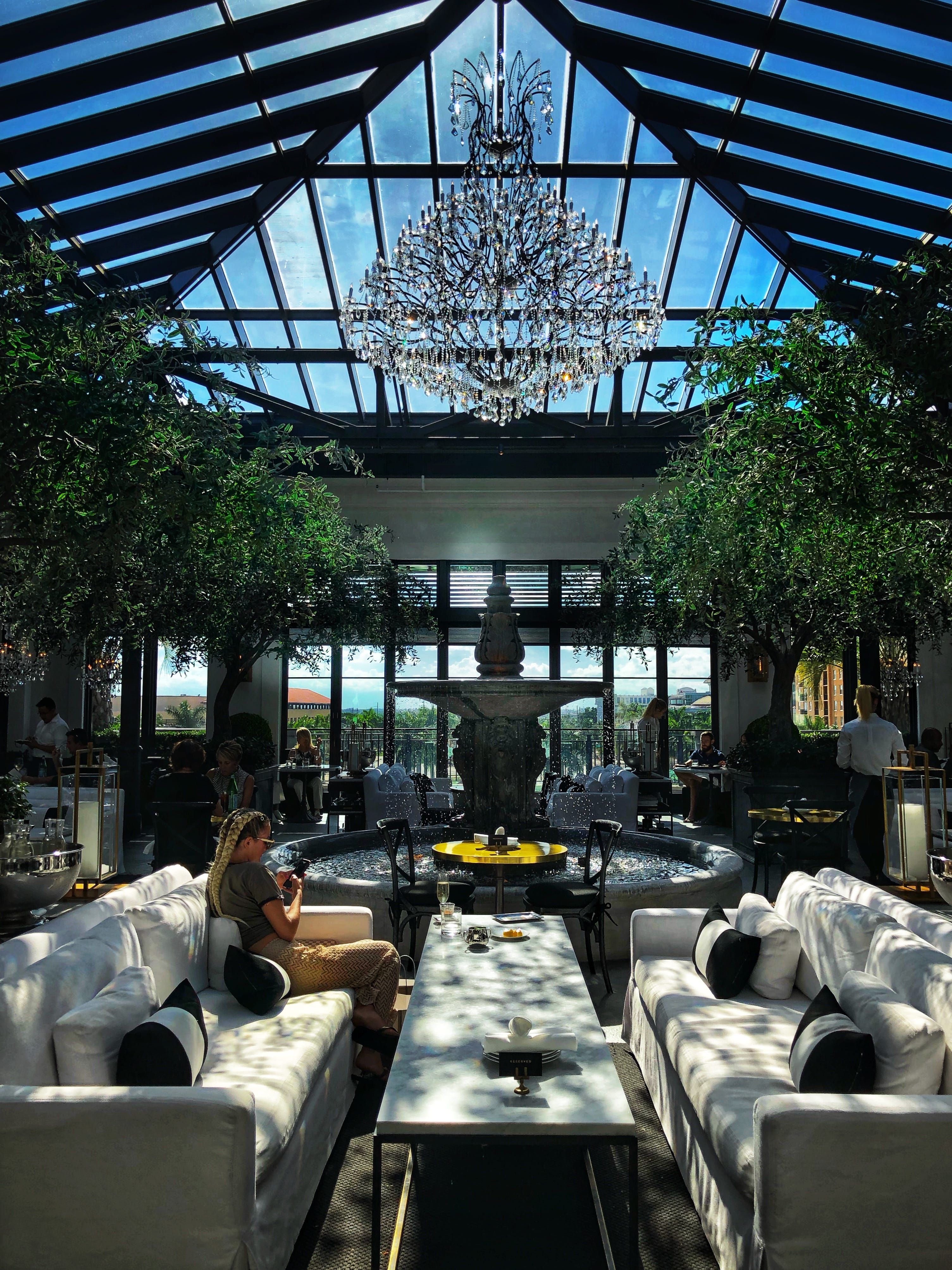 RH Rooftop one of many must-try rooftop restaurants in West Palm Beach