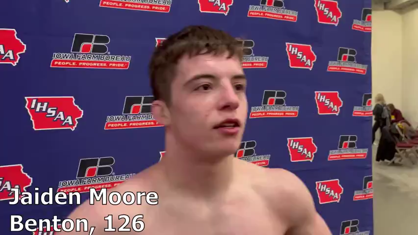 Jaiden Moore is back in the state finals, this time in Class 2A, for ...