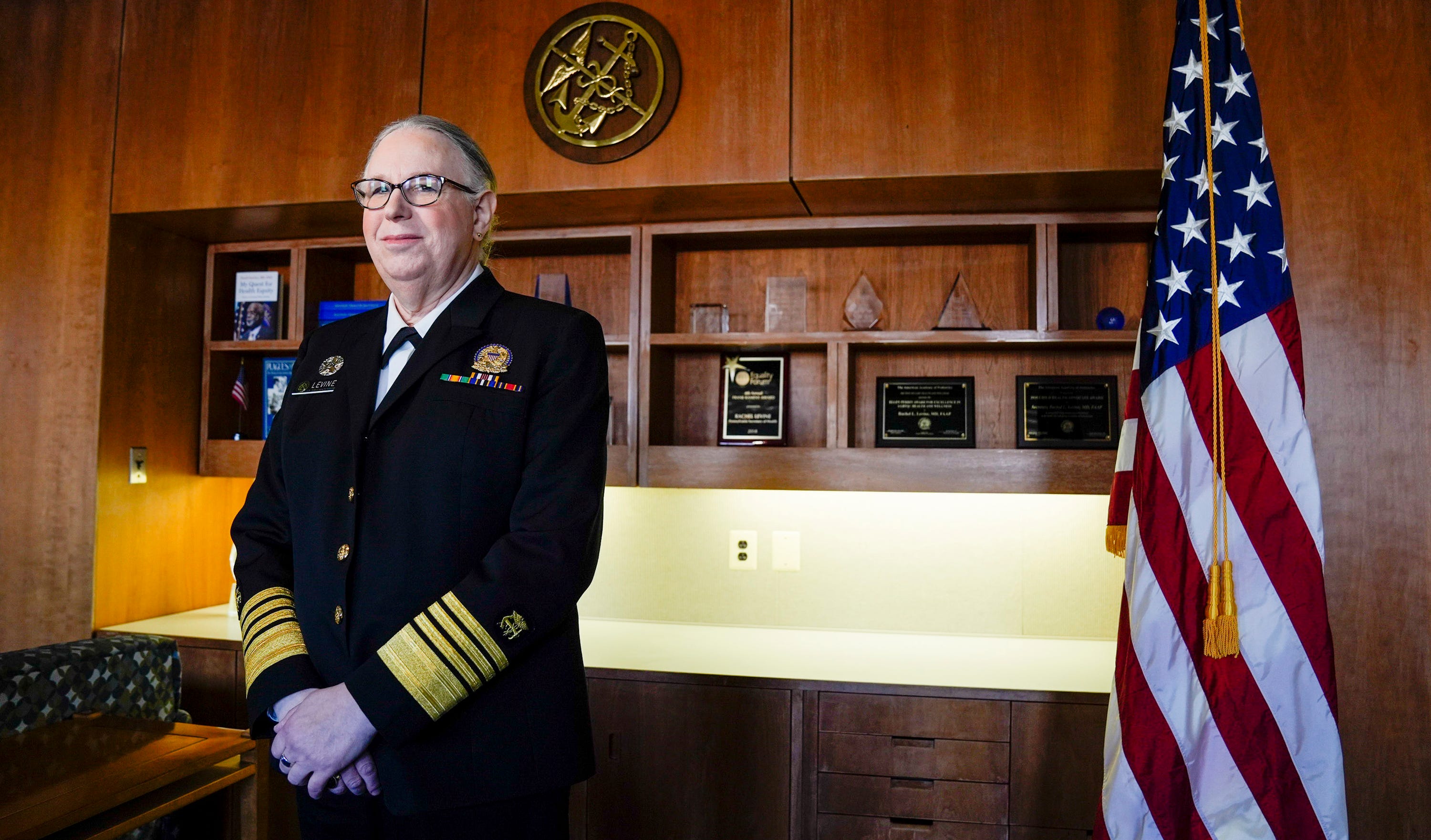 Admiral Rachel Levine: Highest-ranking openly transgender US official