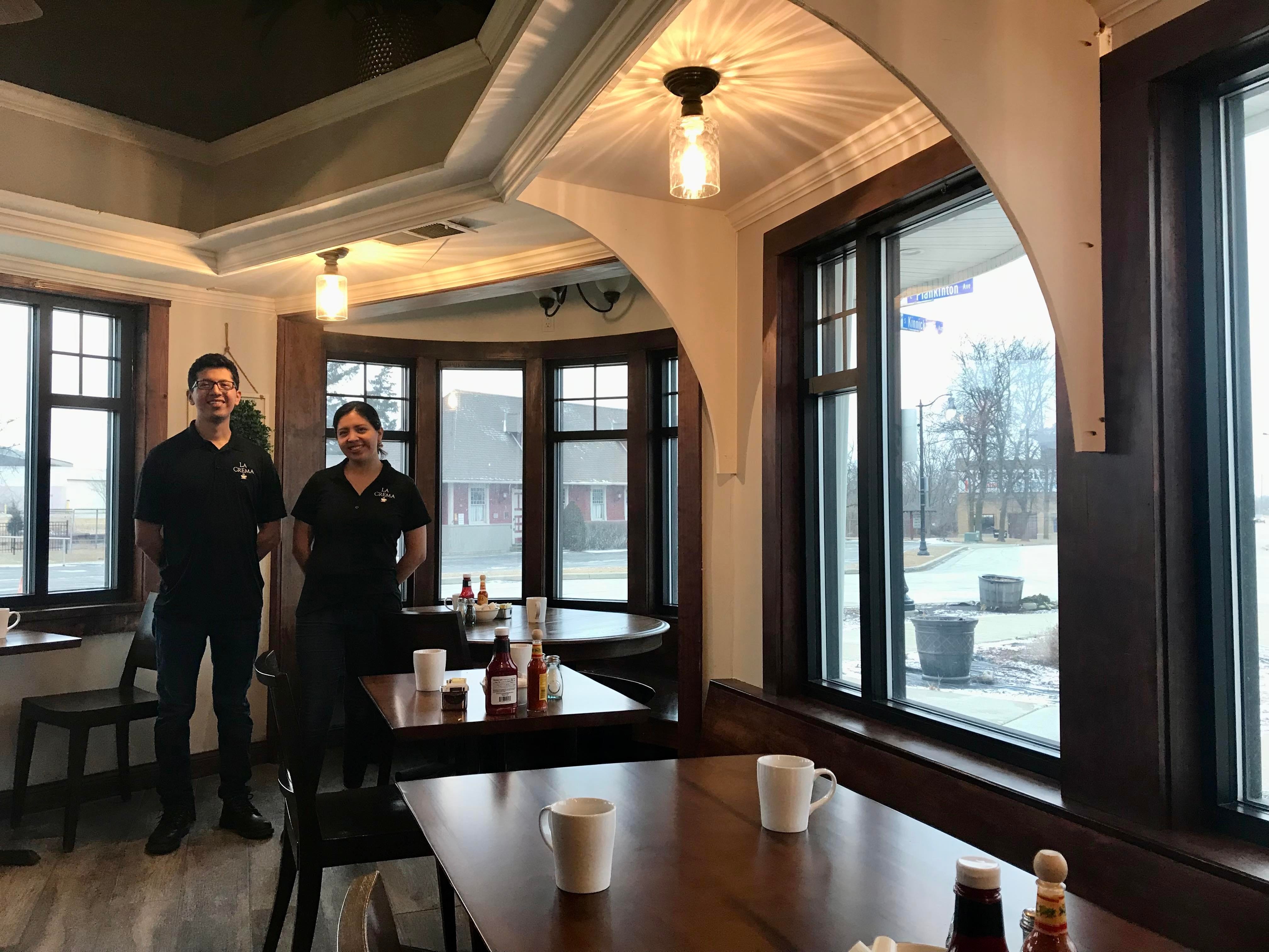 La Crema, a new breakfast and lunch restaurant, is now open in Cudahy