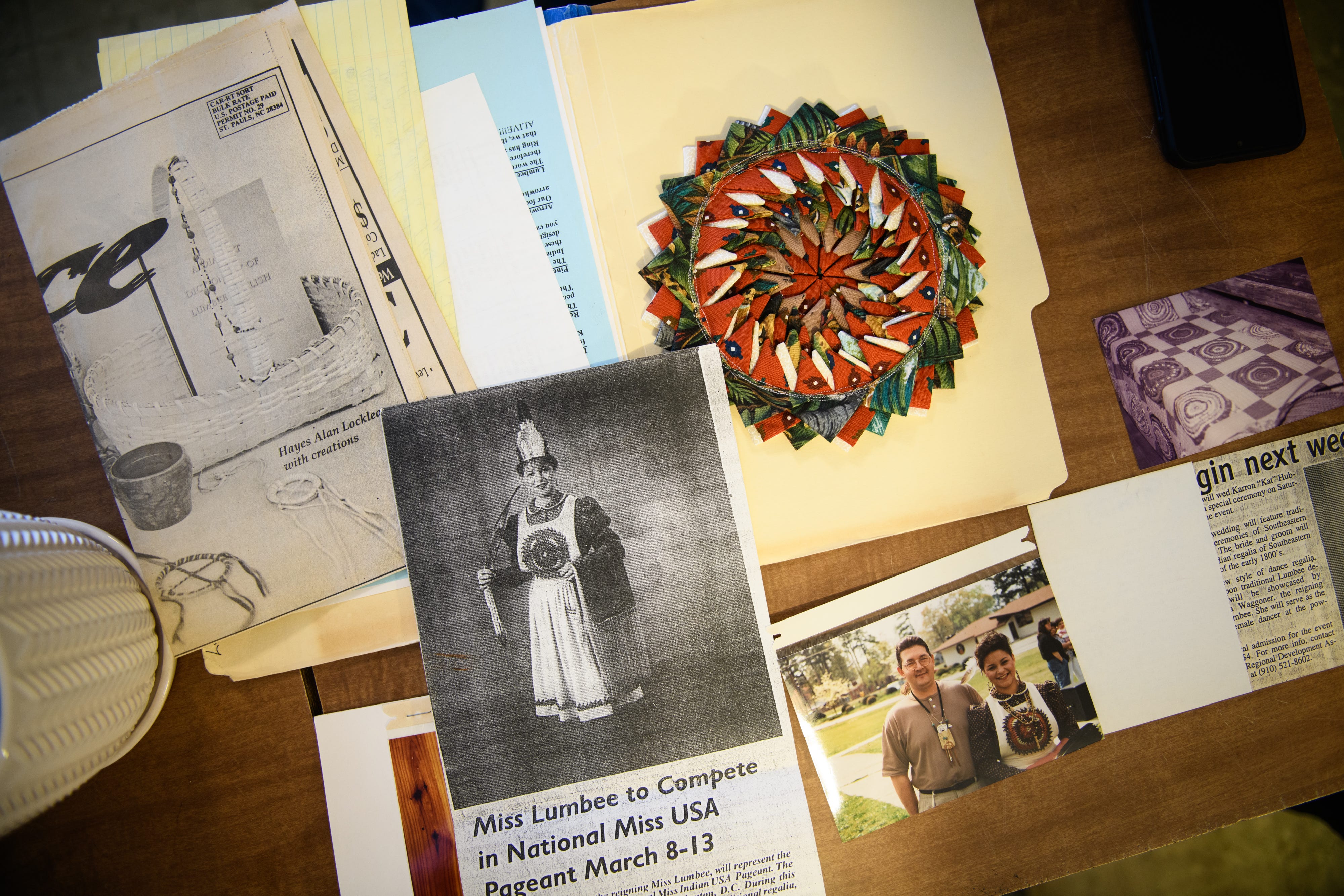 Lumbee Indian tribe artist quilted new Native regalia tradition