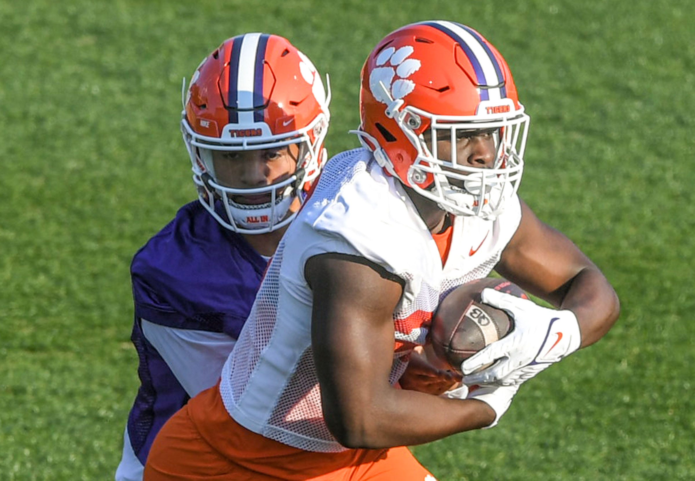 Phil Mafah 'the man' as Clemson's only healthy scholarship back