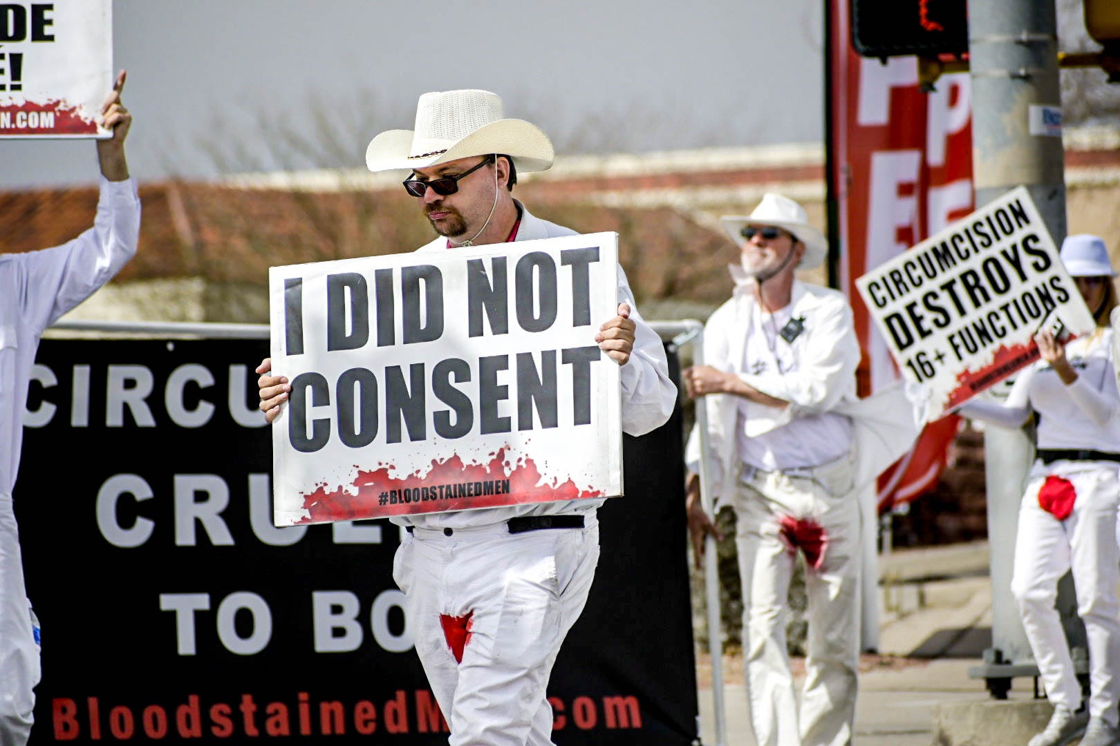 Bloodstained Men will take anti-circumcision protest to local streets